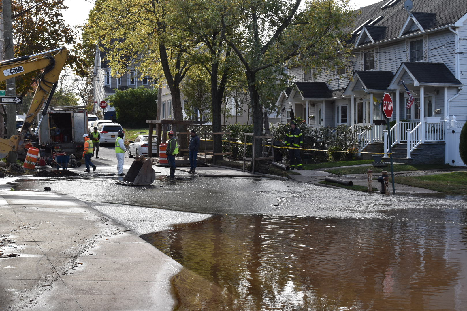 Grasmere water main break - silive.com