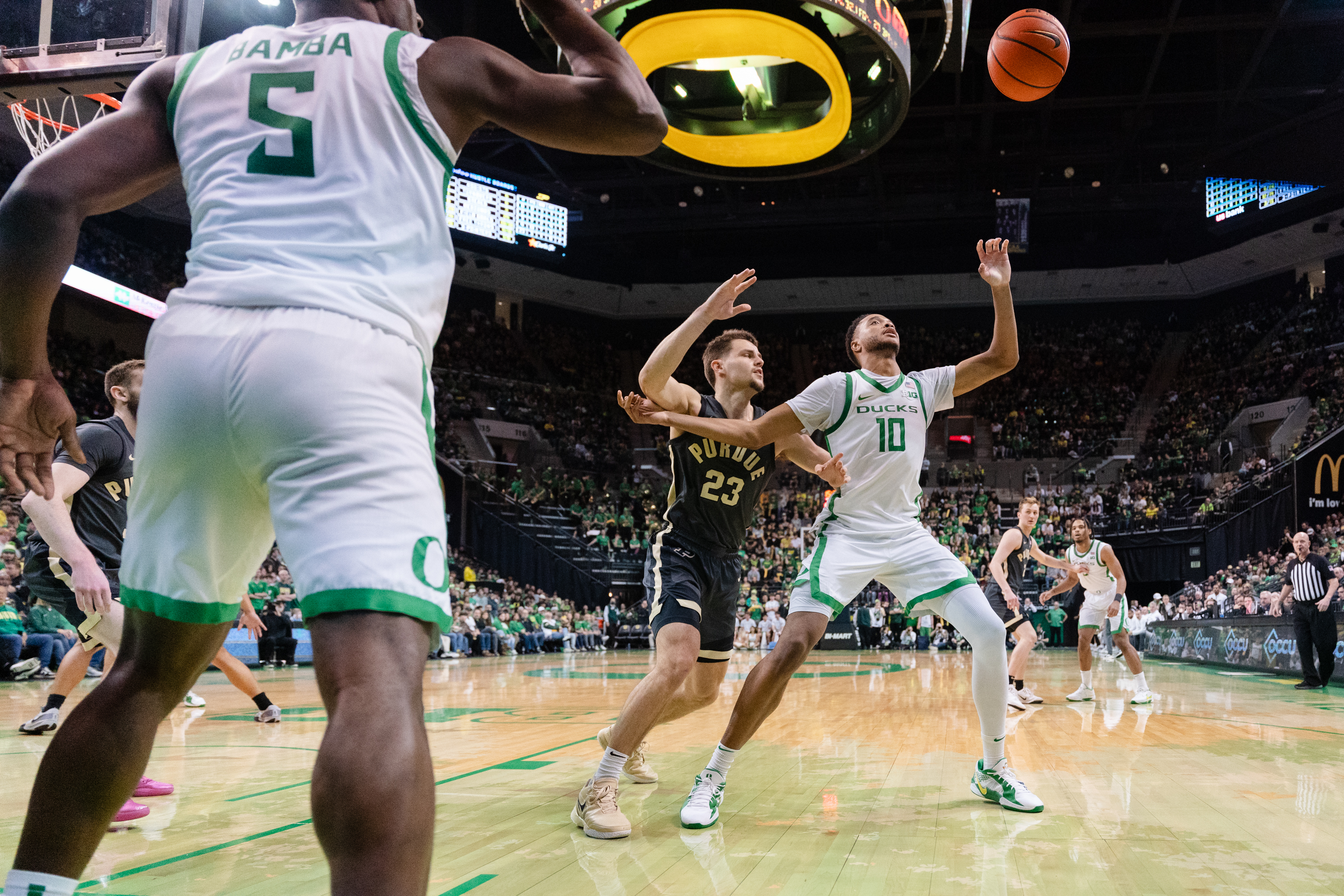 Oregon Ducks vs Purdue Boilermakers: Men's basketball January 18, 2025 ...