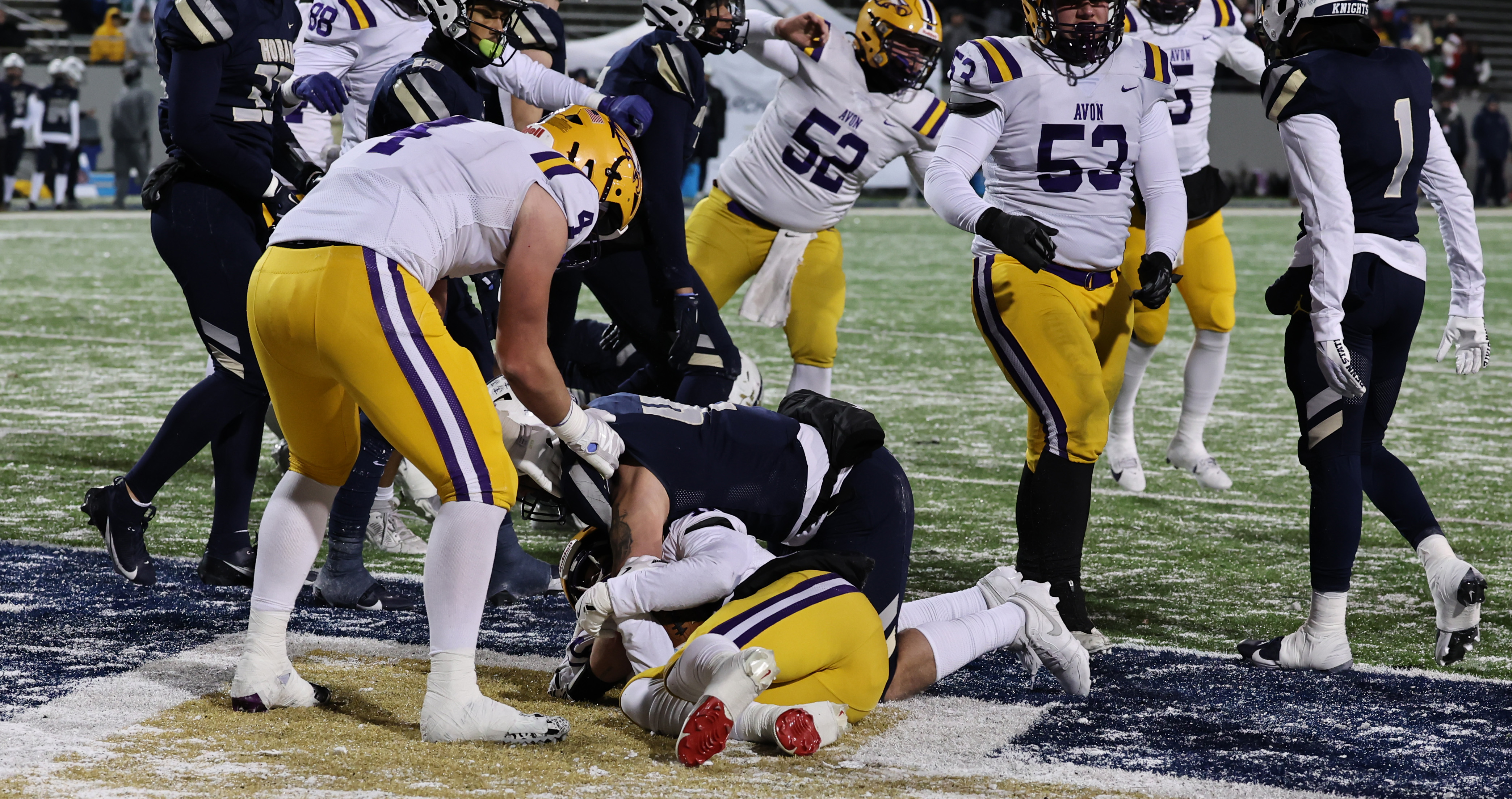 High School Football: Archbishop Hoban vs. Avon in an OHSAA Division II ...