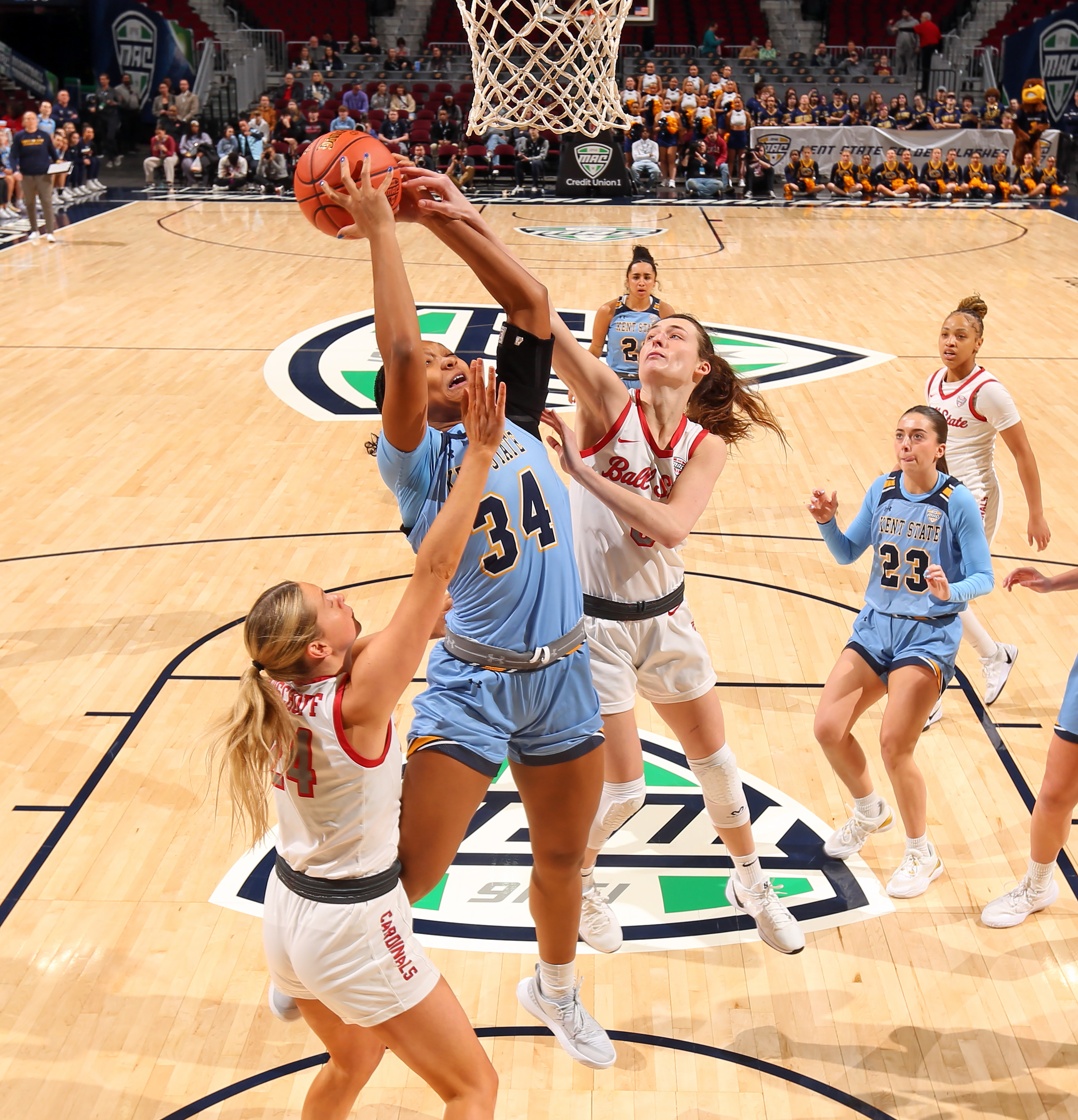 MAC women’s basketball: Ball State Cardinals vs. Kent State Golden ...