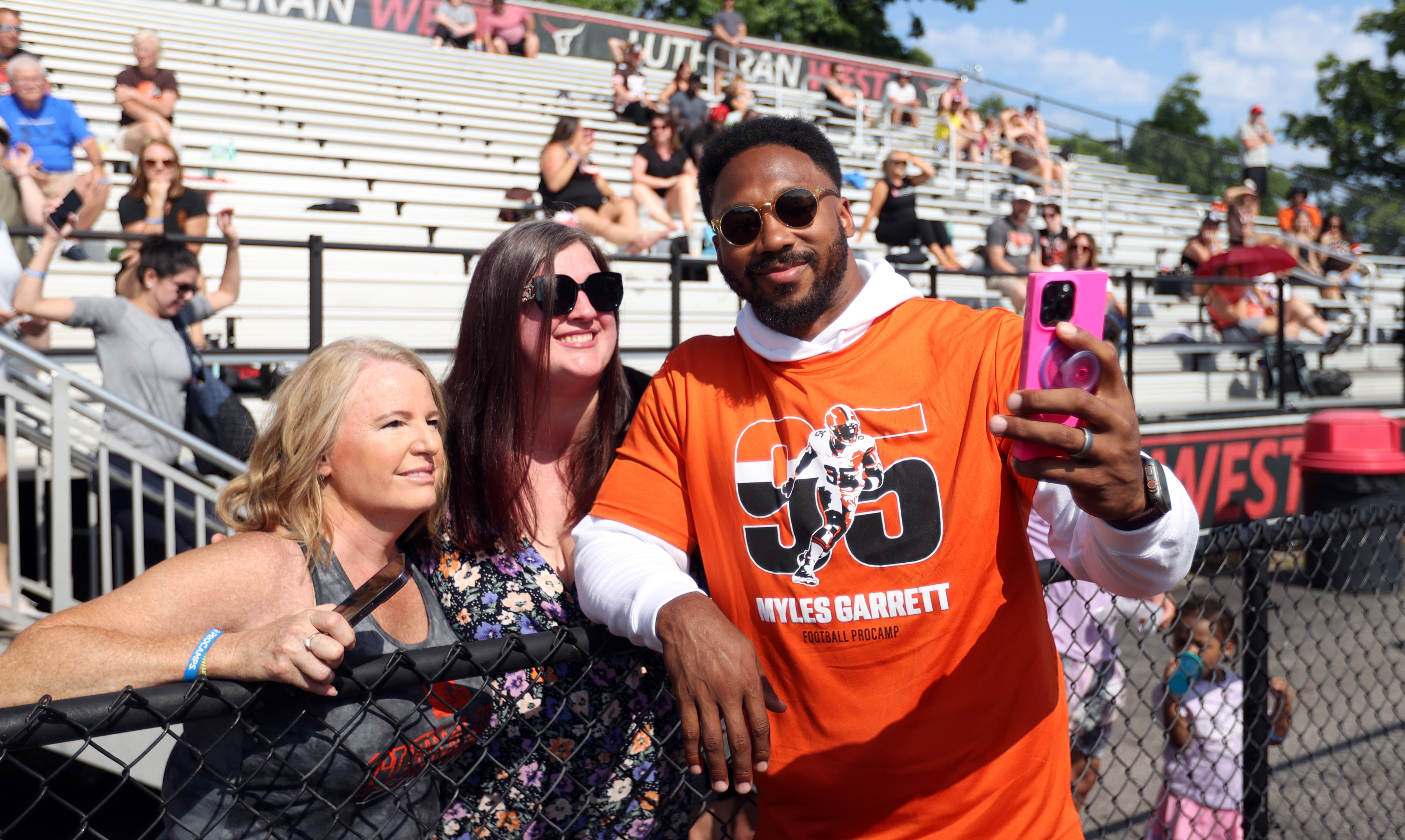 Myles Garrett Youth Football ProCamp, June 14, 2024 - cleveland.com