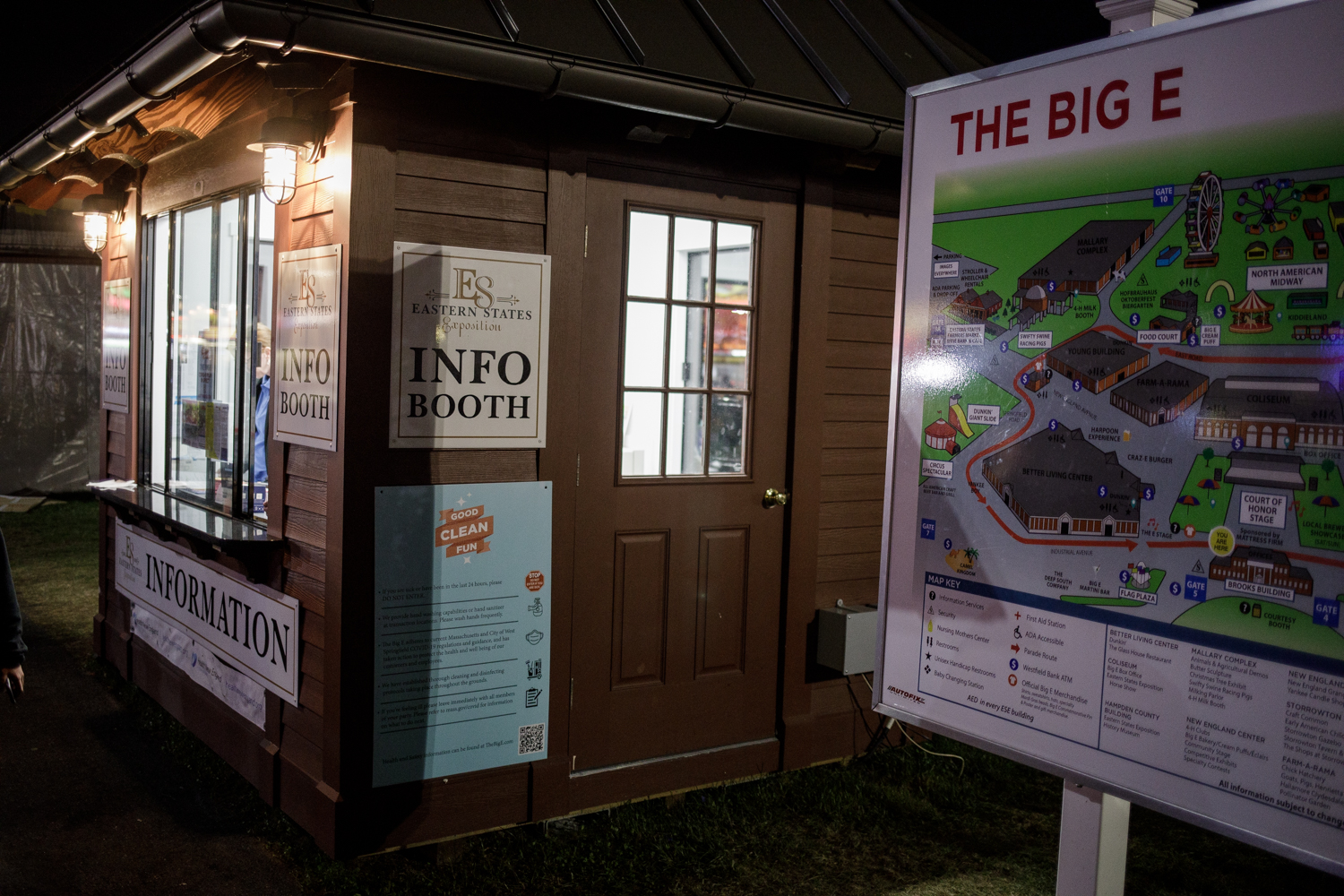 ‘I am where I want to be’; With his stalls at The Big E, Mark Piche ...