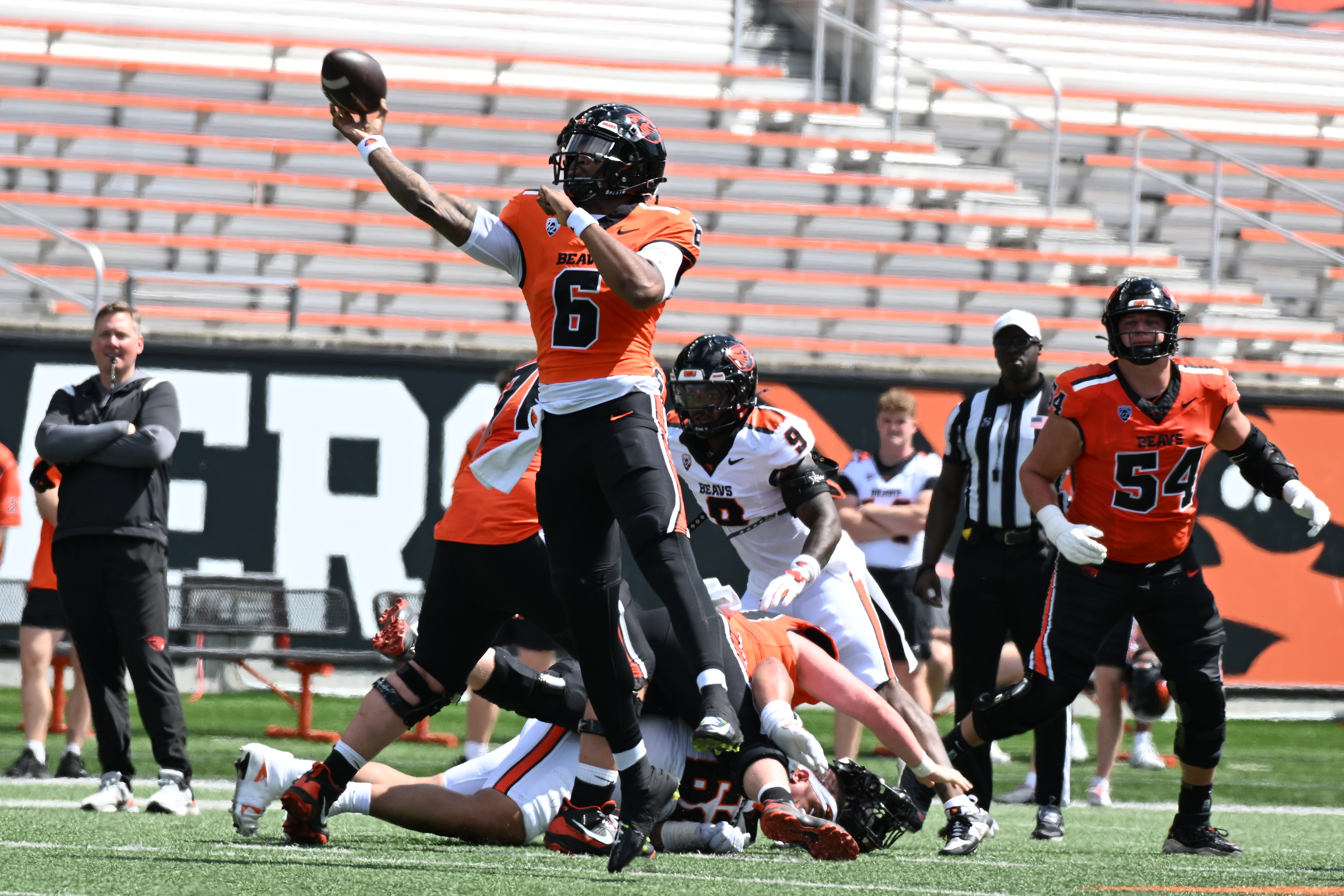 Oregon State spring game - oregonlive.com