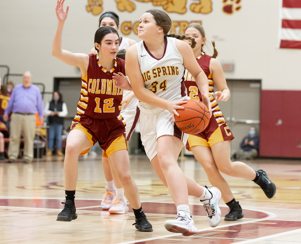 Columbia defeats Big Springs in girls game of the JT Kuhn Memorial ...