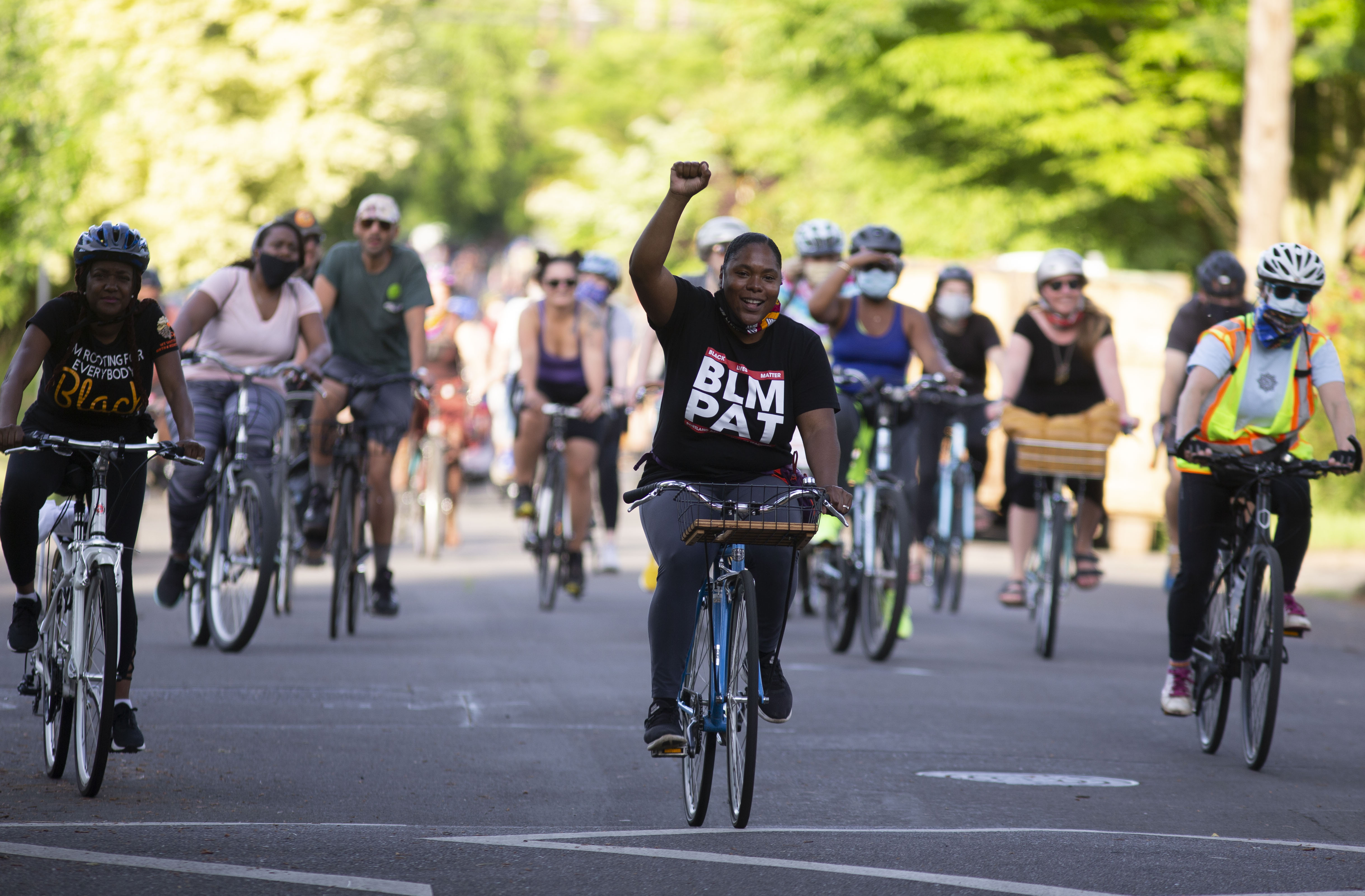 Black Girls Do Bike Let's Ride bike rally through North and Northeast ...