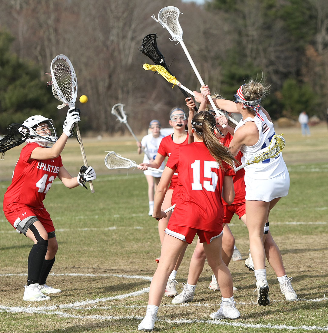 East Longmeadow vs Granby girls Lacrosse 4/4/22 - masslive.com
