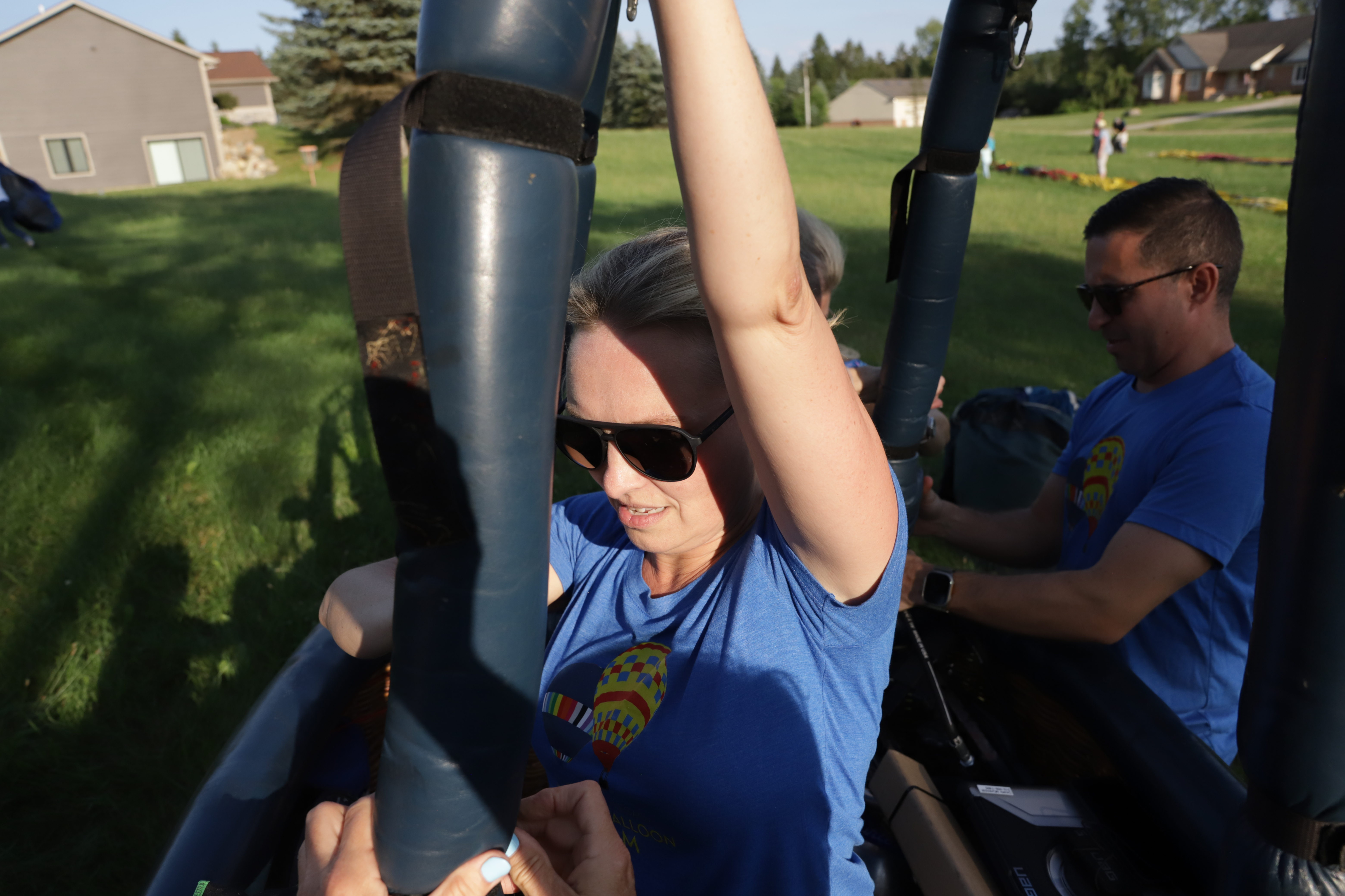 Hot air balloon pilot Dawn McKenzie - mlive.com