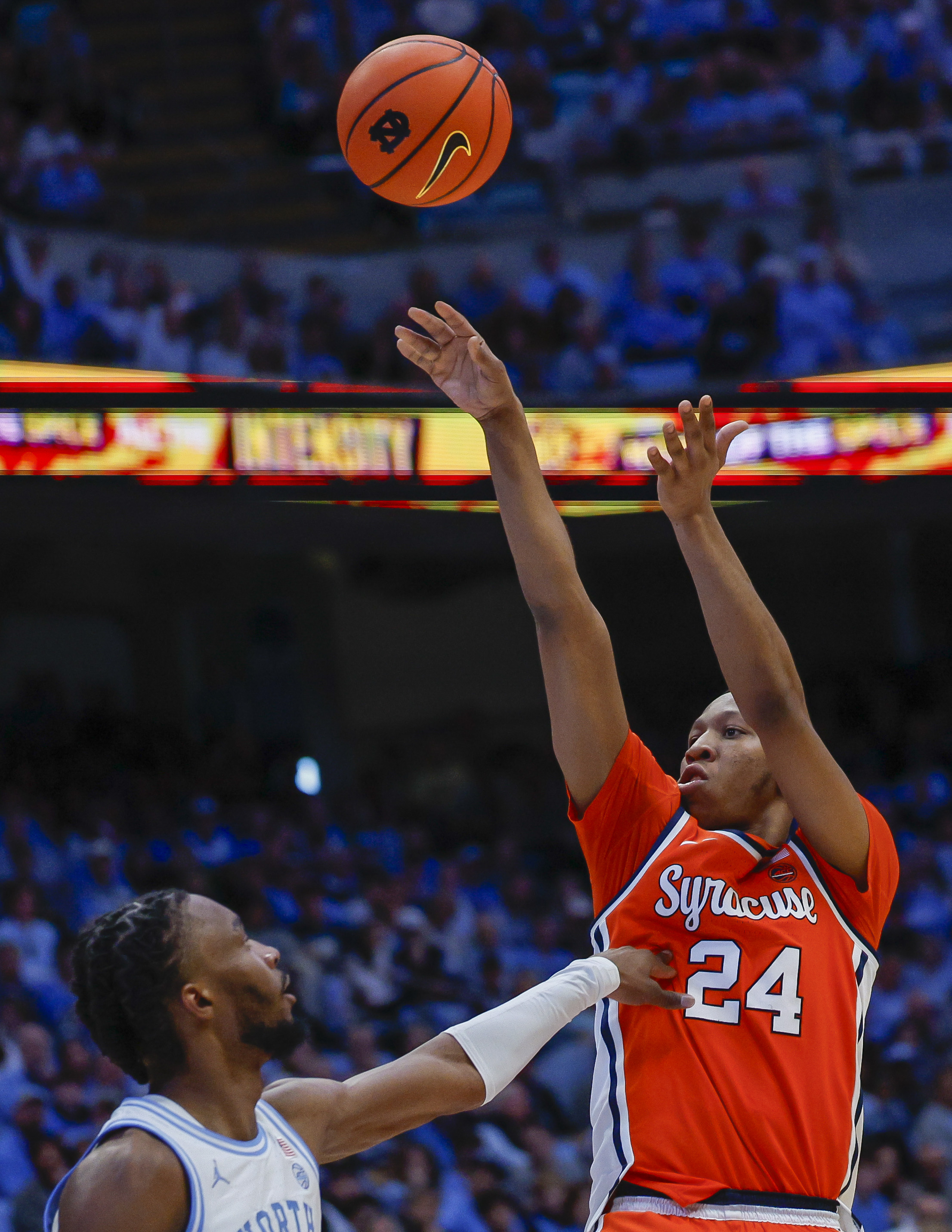Syracuse men’s basketball 2024: The Orange vs North Carolina Tar Heels ...