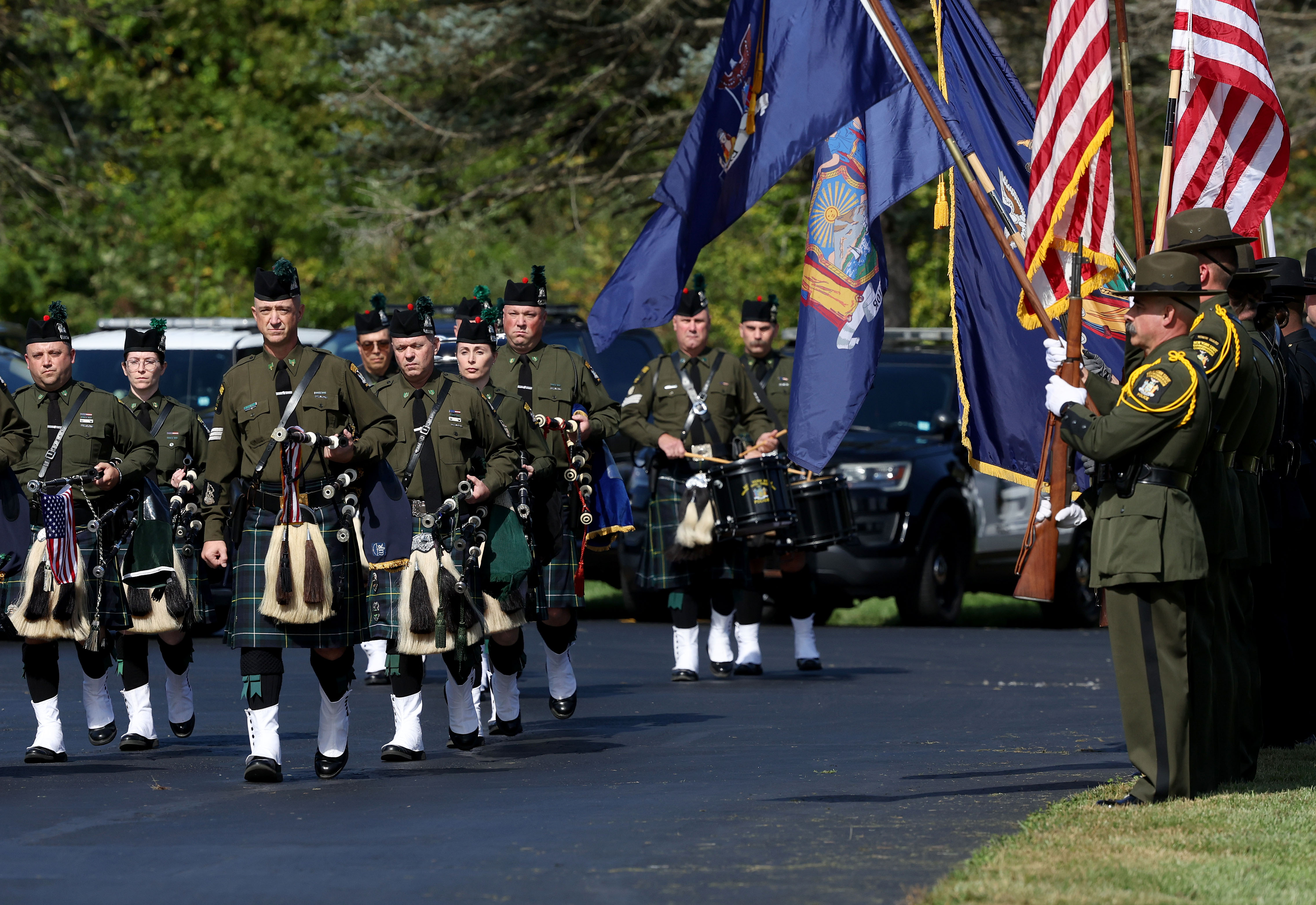Oswego County deputy Cailee Campbell's Funeral - syracuse.com