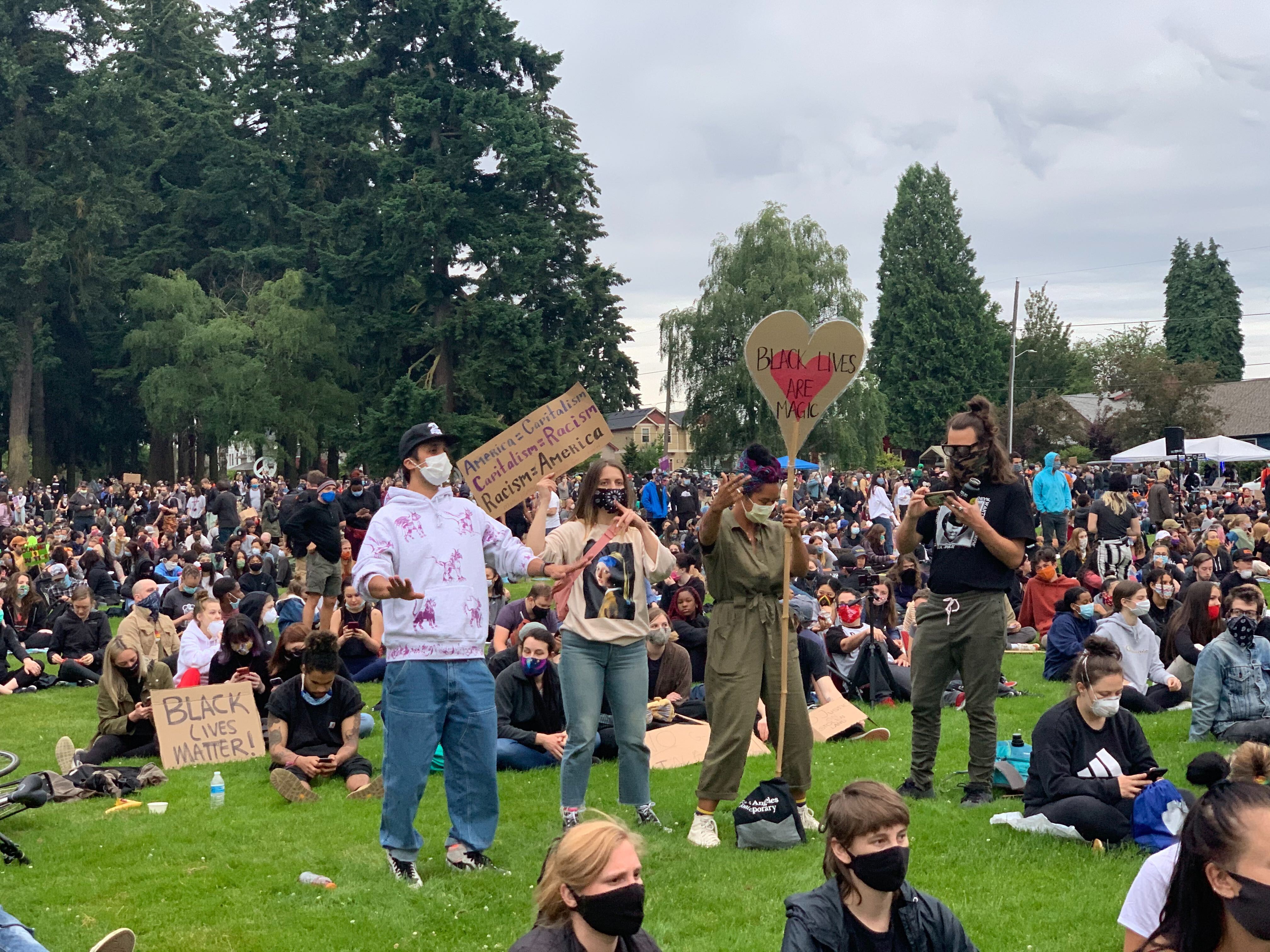 Portland protests on Sunday, June 14 - oregonlive.com