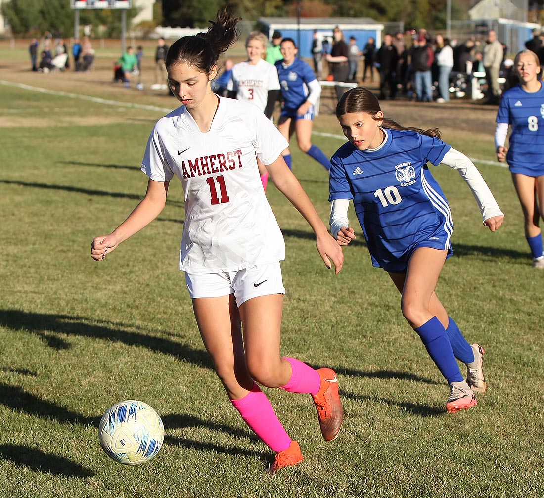 Amherst vs Granby girls Soccer 10/16/24 - masslive.com