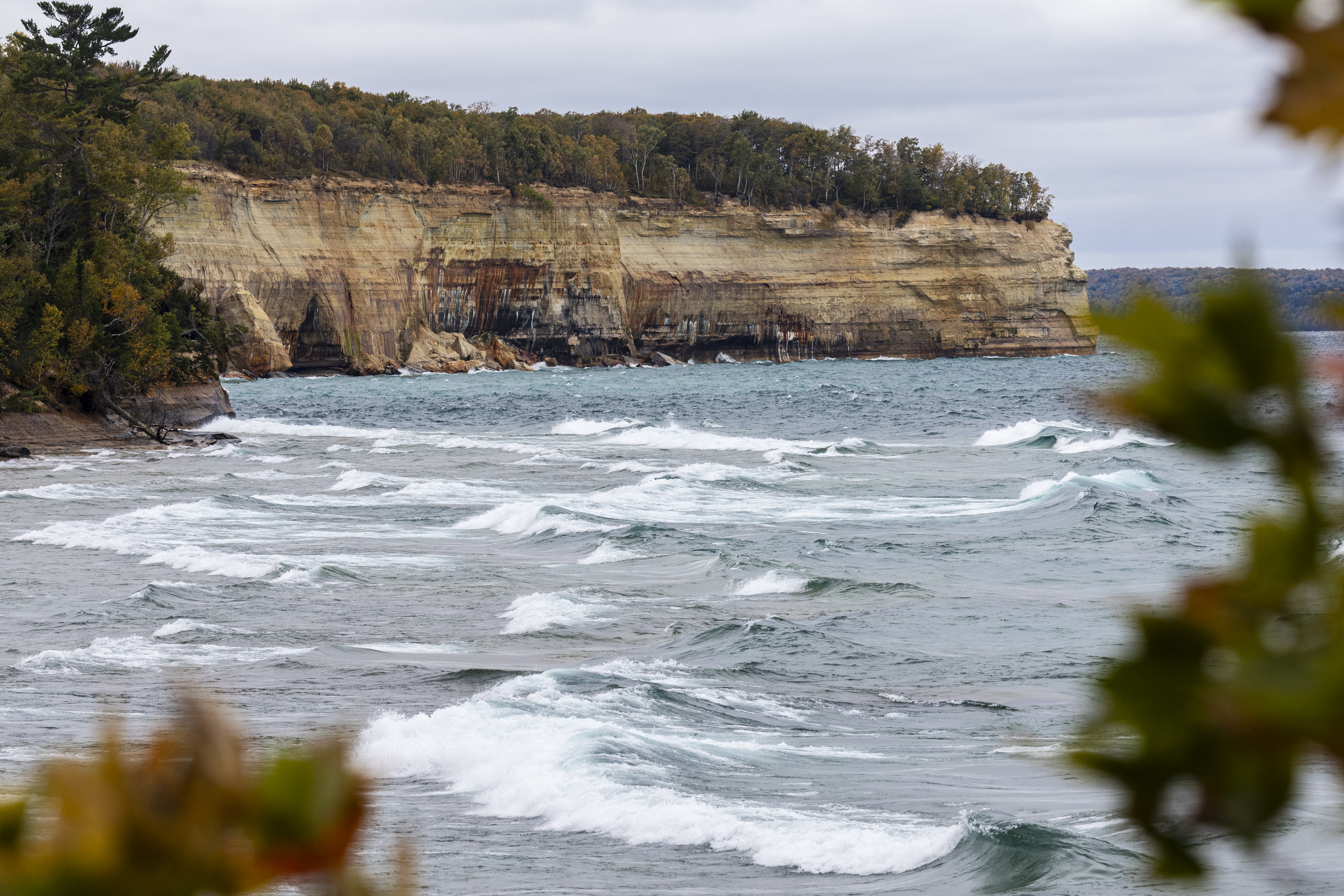 Lake Superior waves at Pictured Rocks National Lakeshore - mlive.com