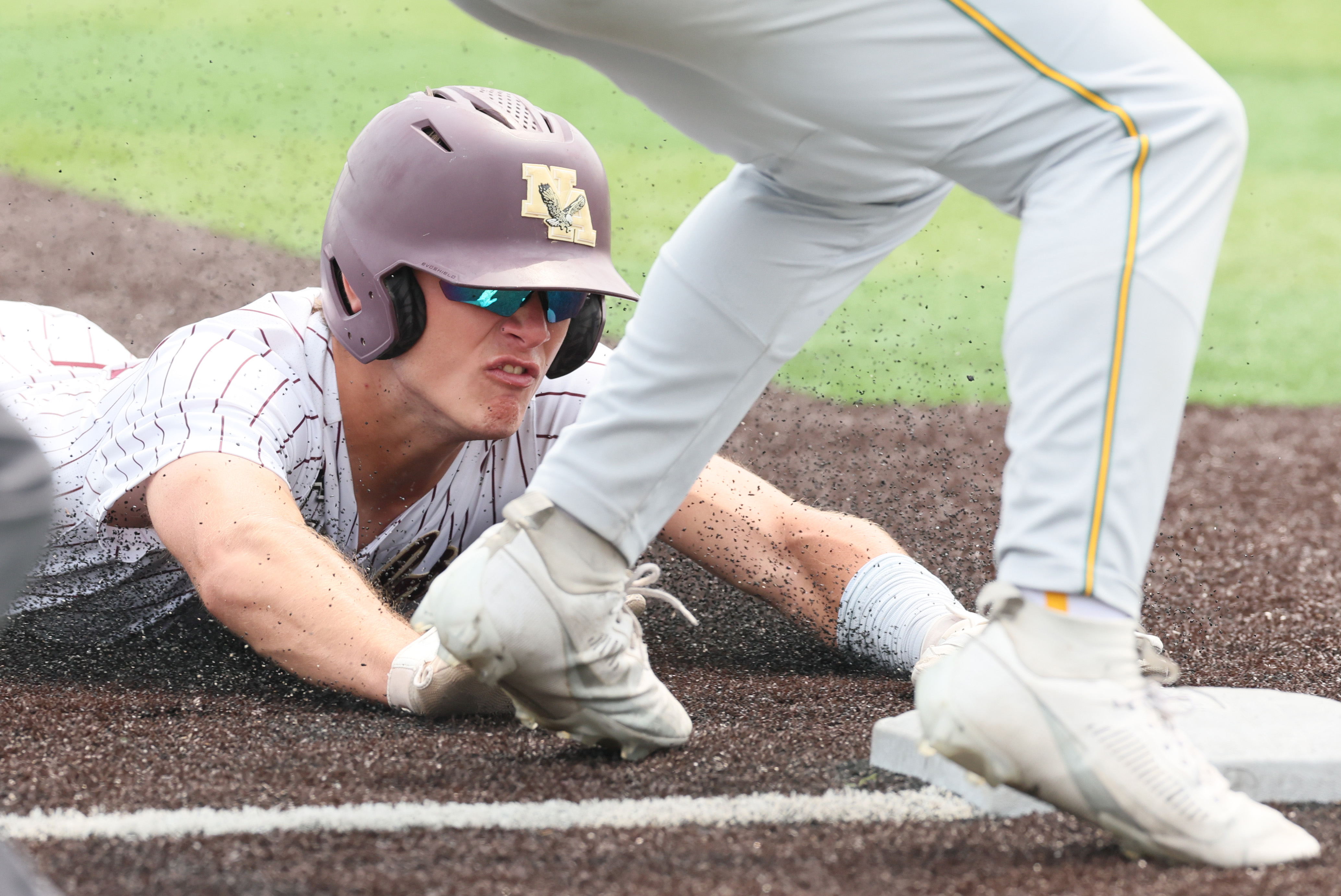 Marion Steele vs. New Albany in division II baseball semifinal in Canton, June 13, 2025 ...