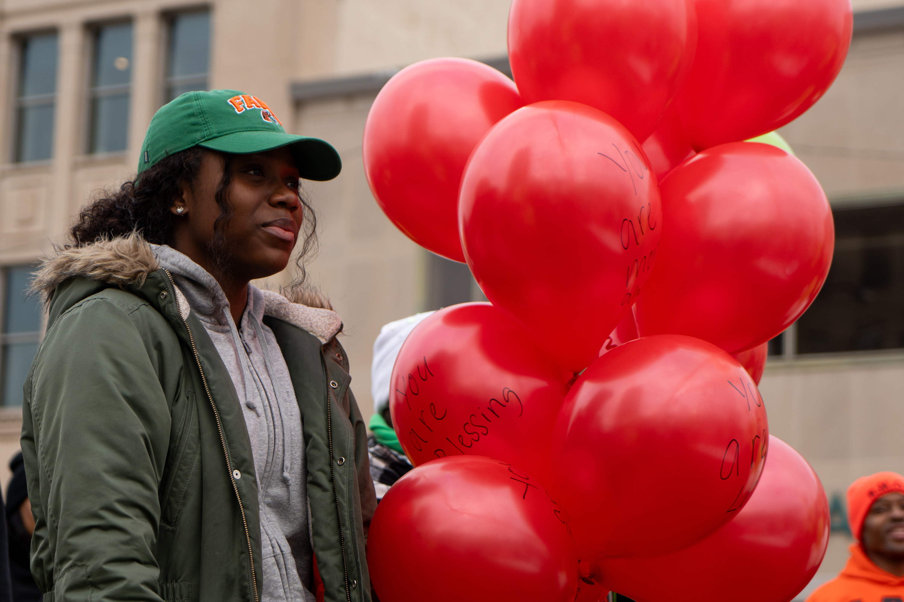'Release to Healing': 200 balloons soar into the sky as Flint lets go ...