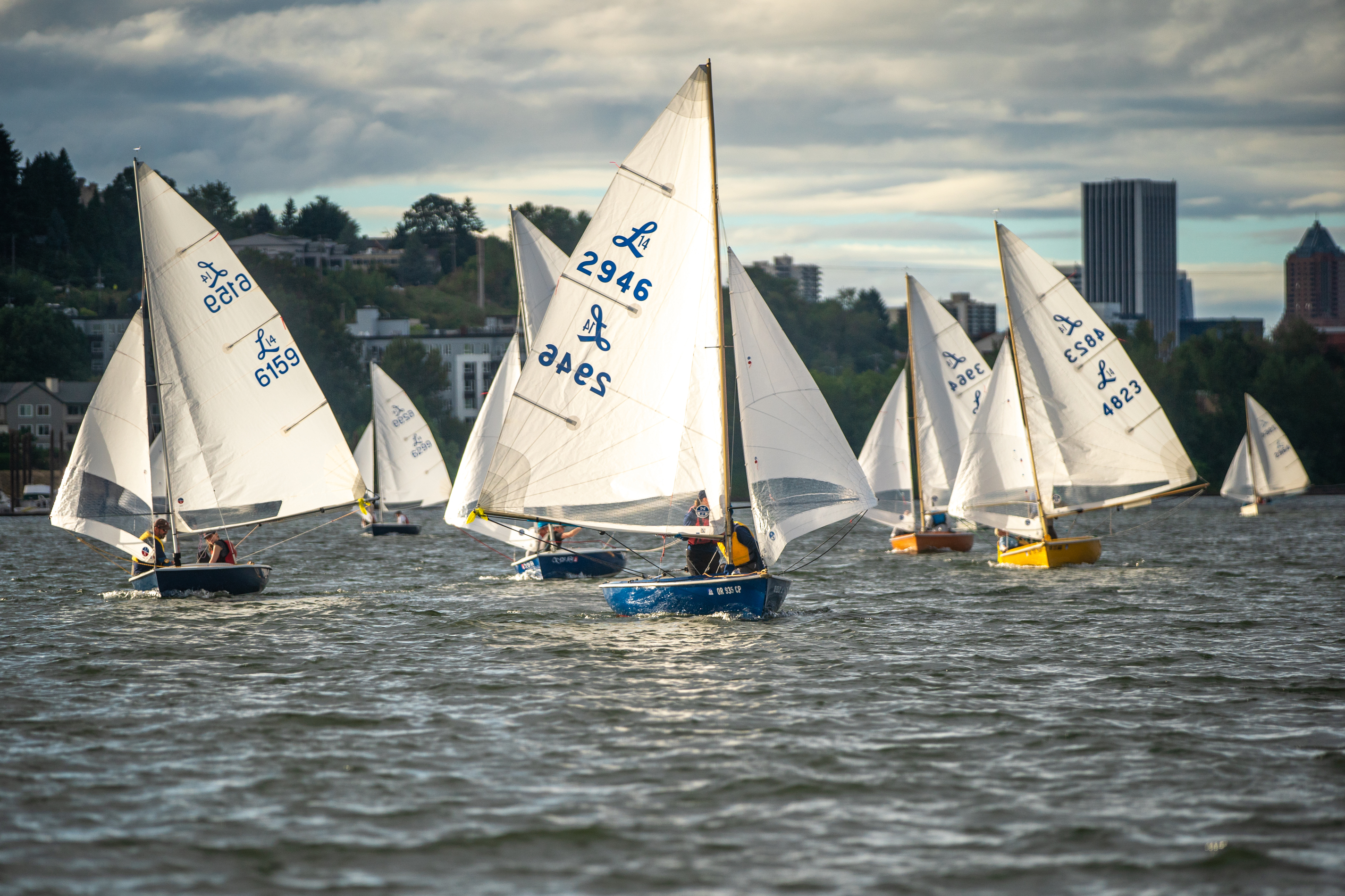 Wednesday night dinghy racing on the Willamette River - oregonlive.com
