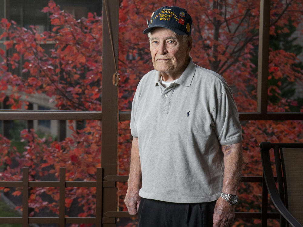 Chuck Kline is a World War II Navy veteran and Higgins boat pilot ...