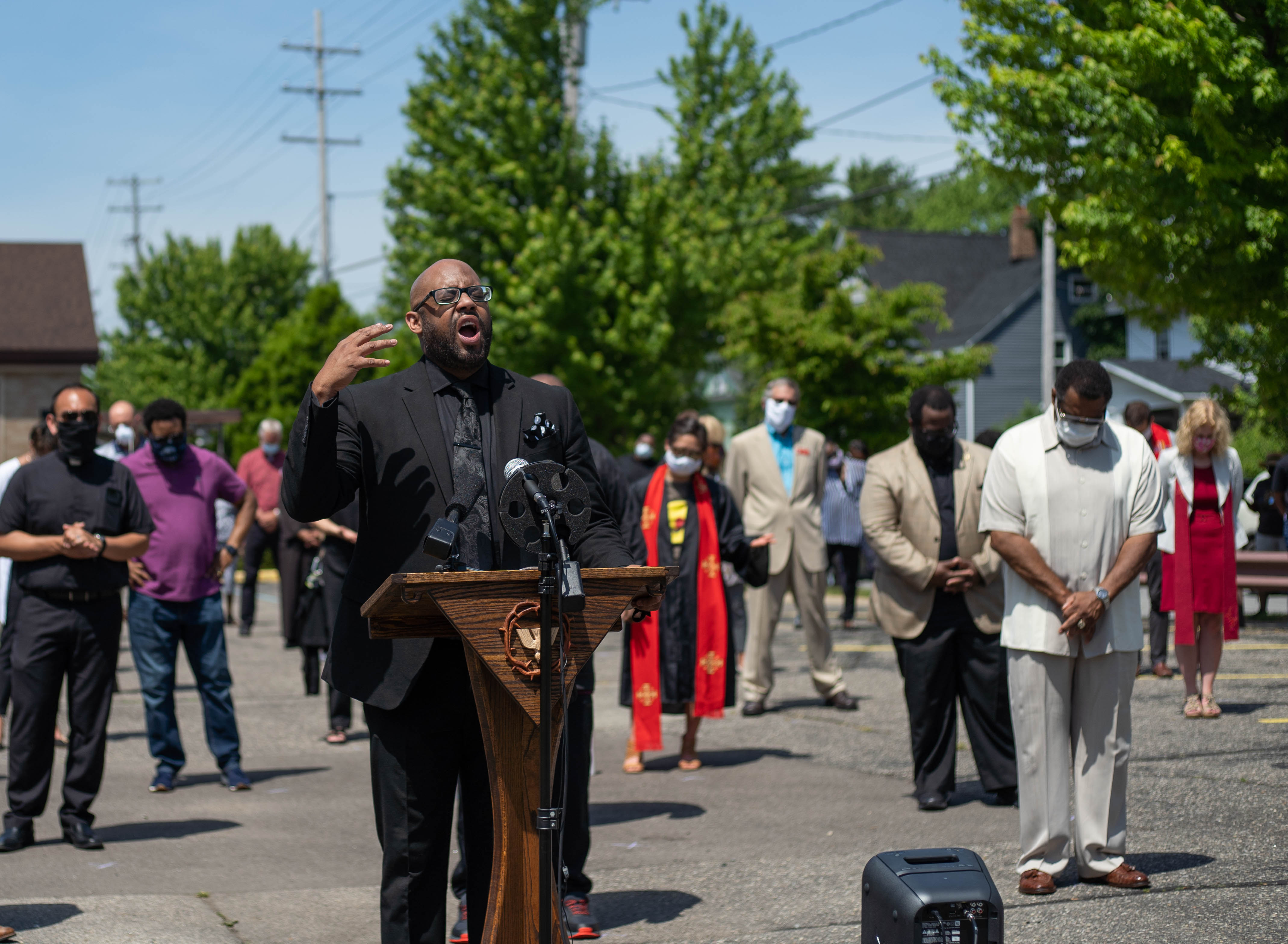Grand Rapids pastors hold press conference regarding racism and police ...