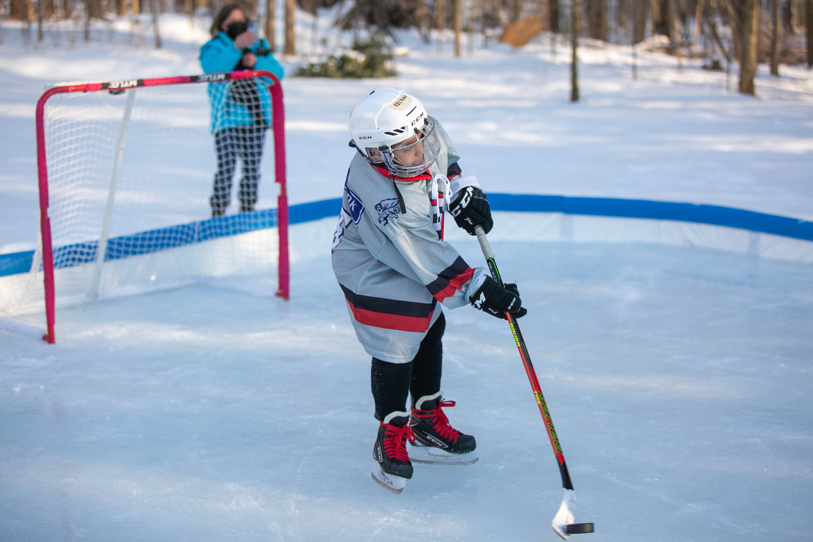 Make-A-Wish Michigan grants 7-year-old’s wish for skating rink - mlive.com