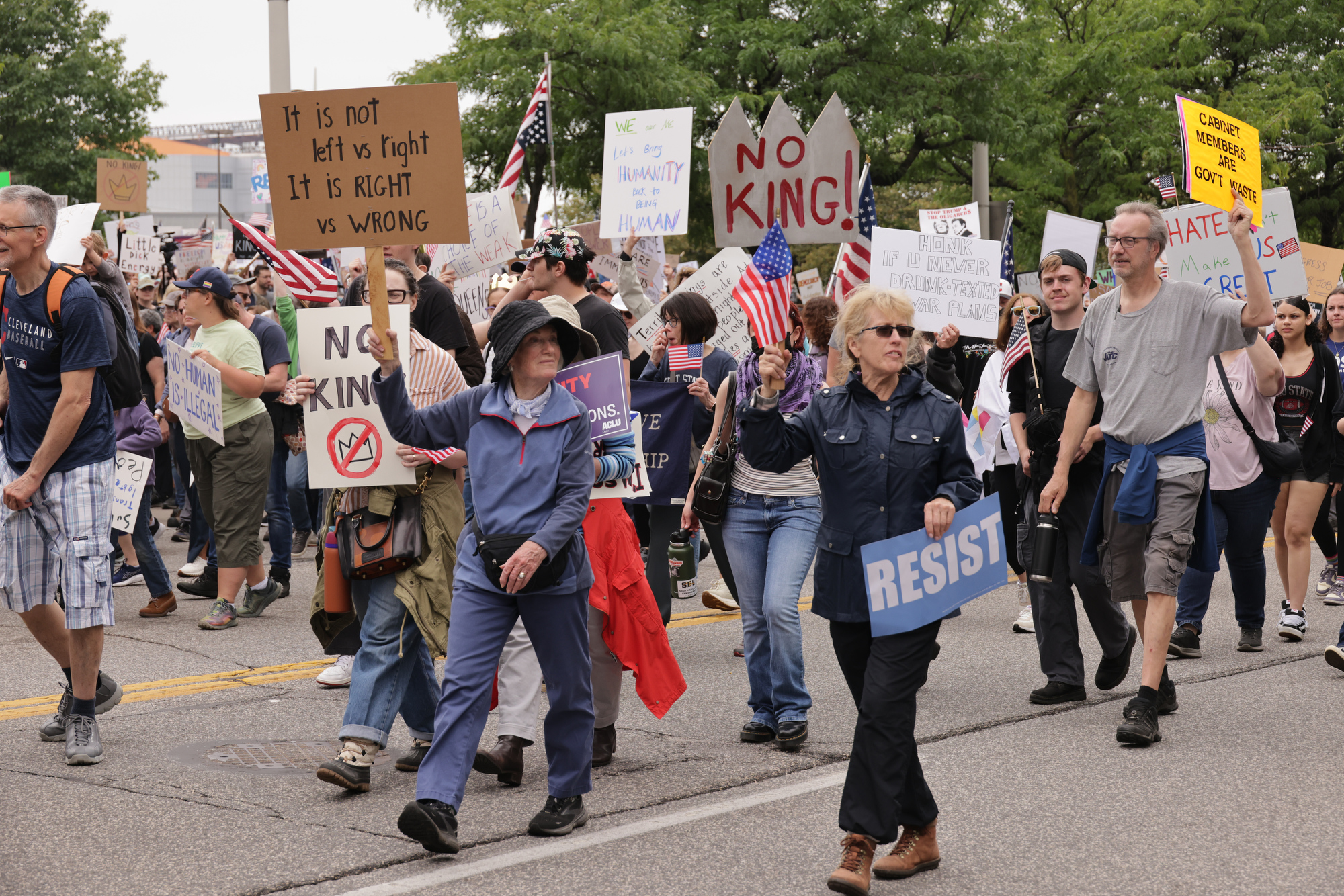 'No Kings' rallies across Northeast Ohio - cleveland.com