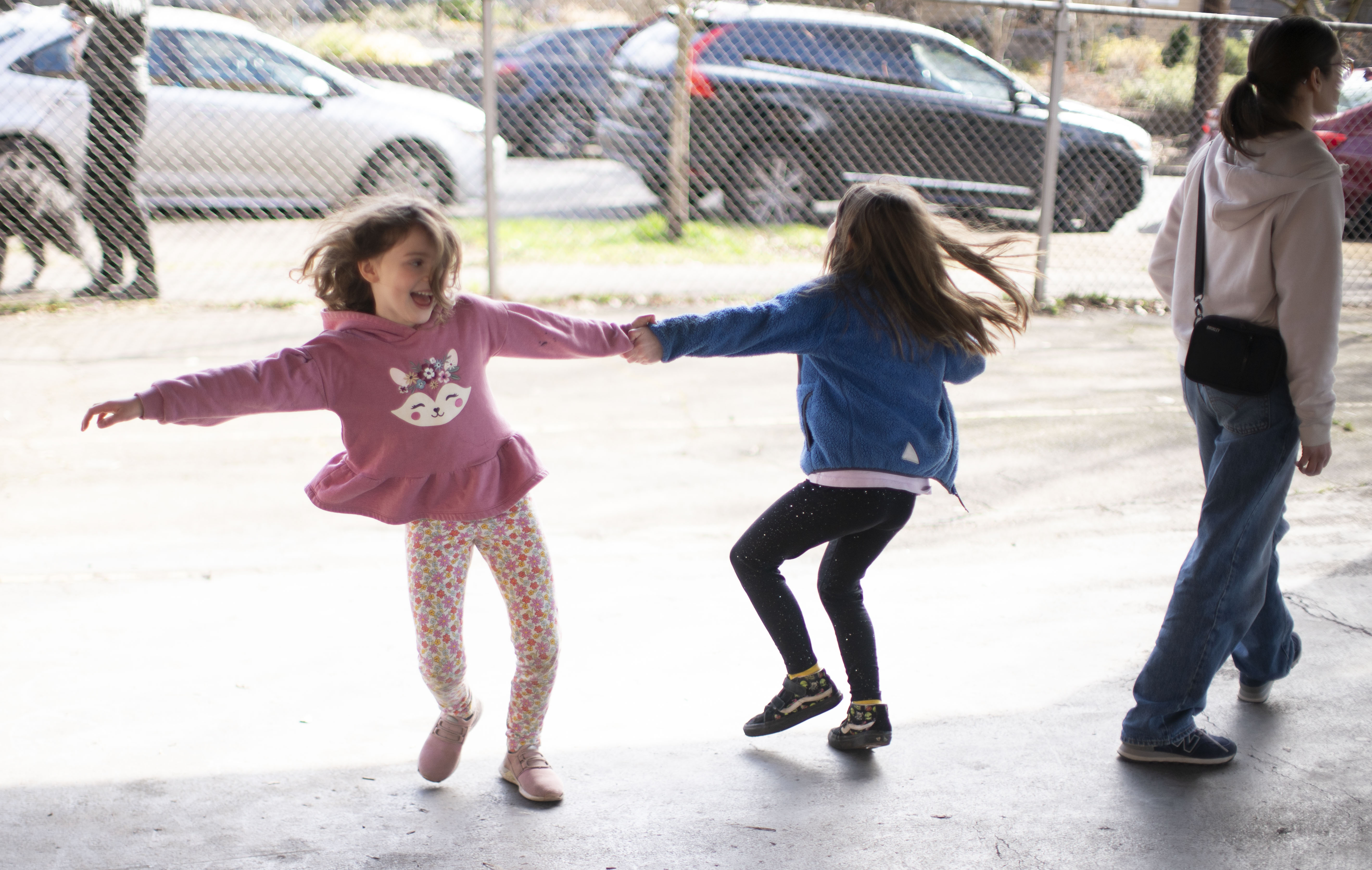 Outdoor dance party at Sabin Elementary School in Northeast Portland ...