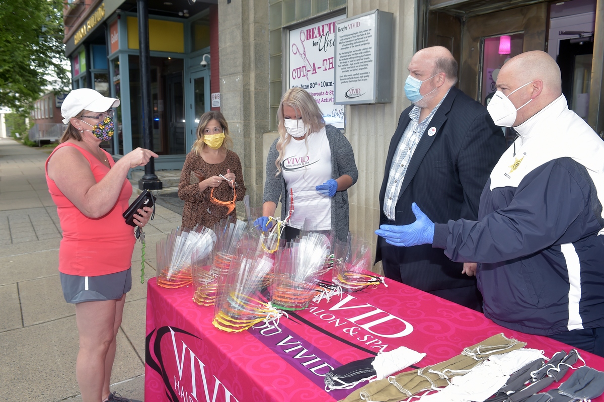 Hampden County Sheriff's Office helps salons and barbershops to safely ...