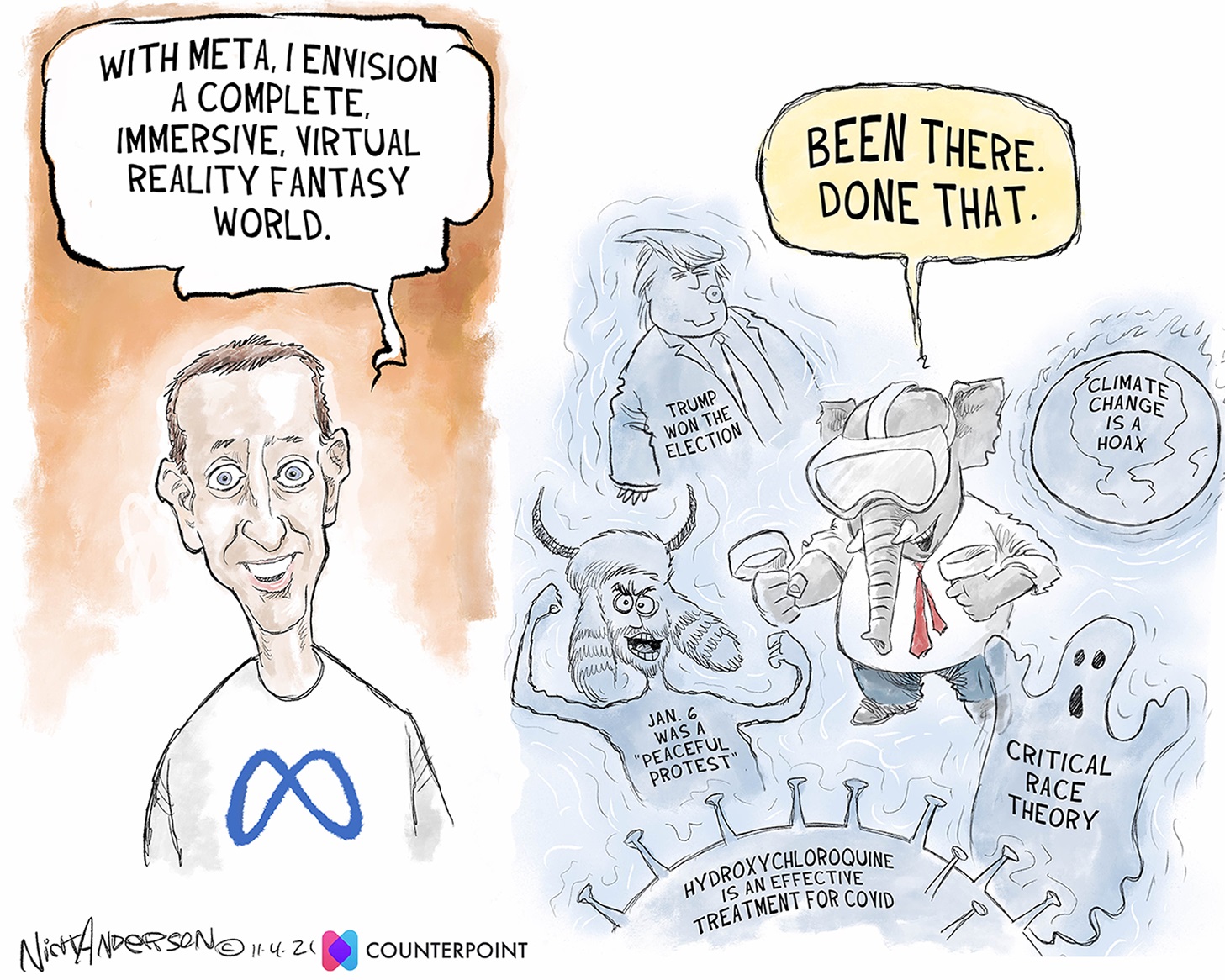 Editorial cartoons for Nov. 7, 2021 - cleveland.com