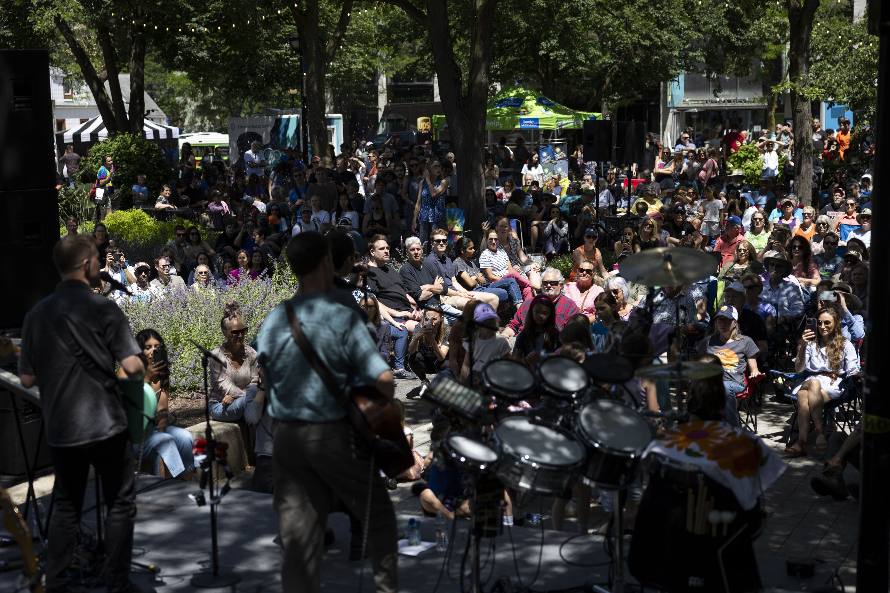 Shaed performs at the first Sonic Lunch concert of the summer - mlive.com