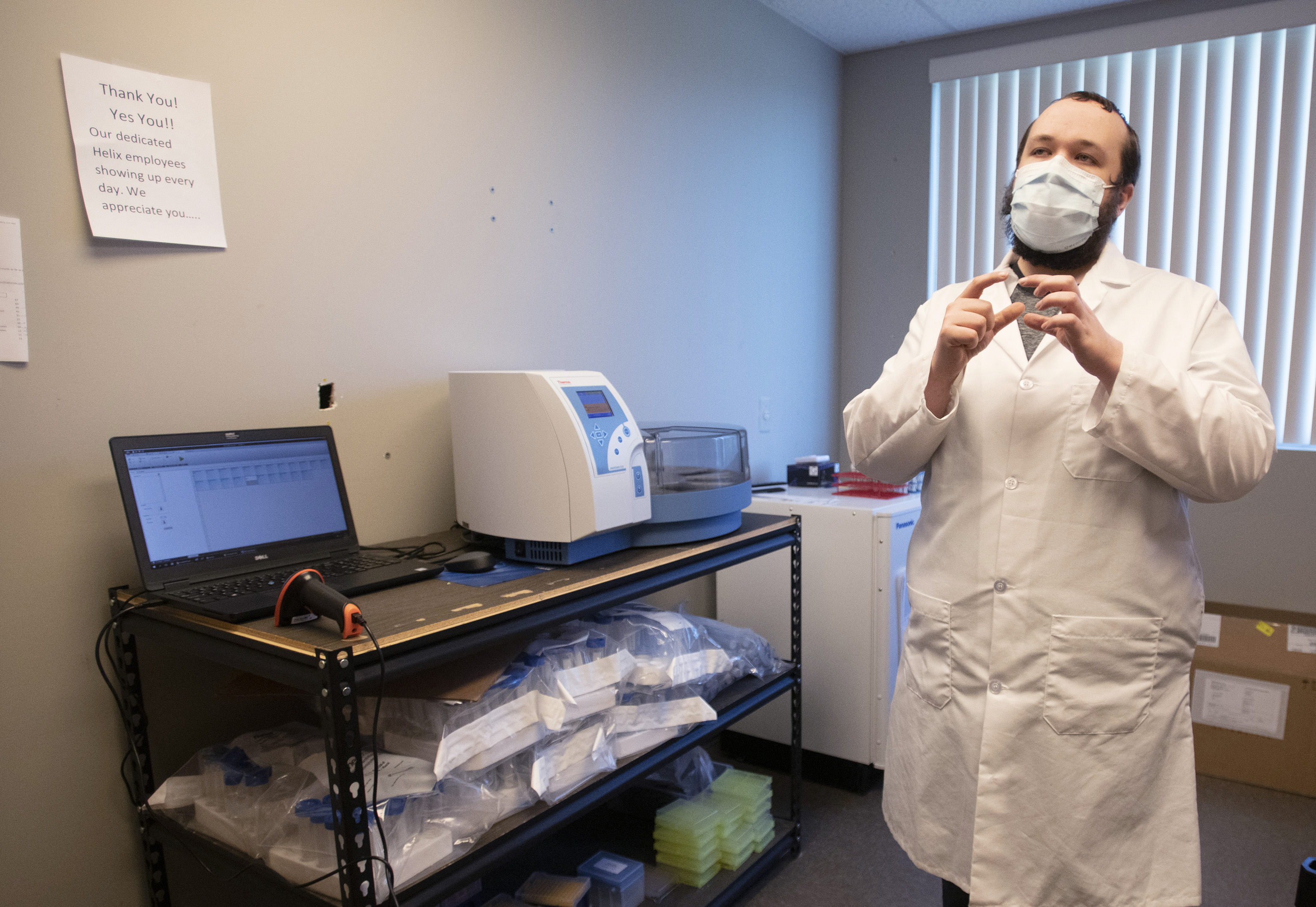 COVID-19 testing at Helix Diagnostics in Oakland County - mlive.com