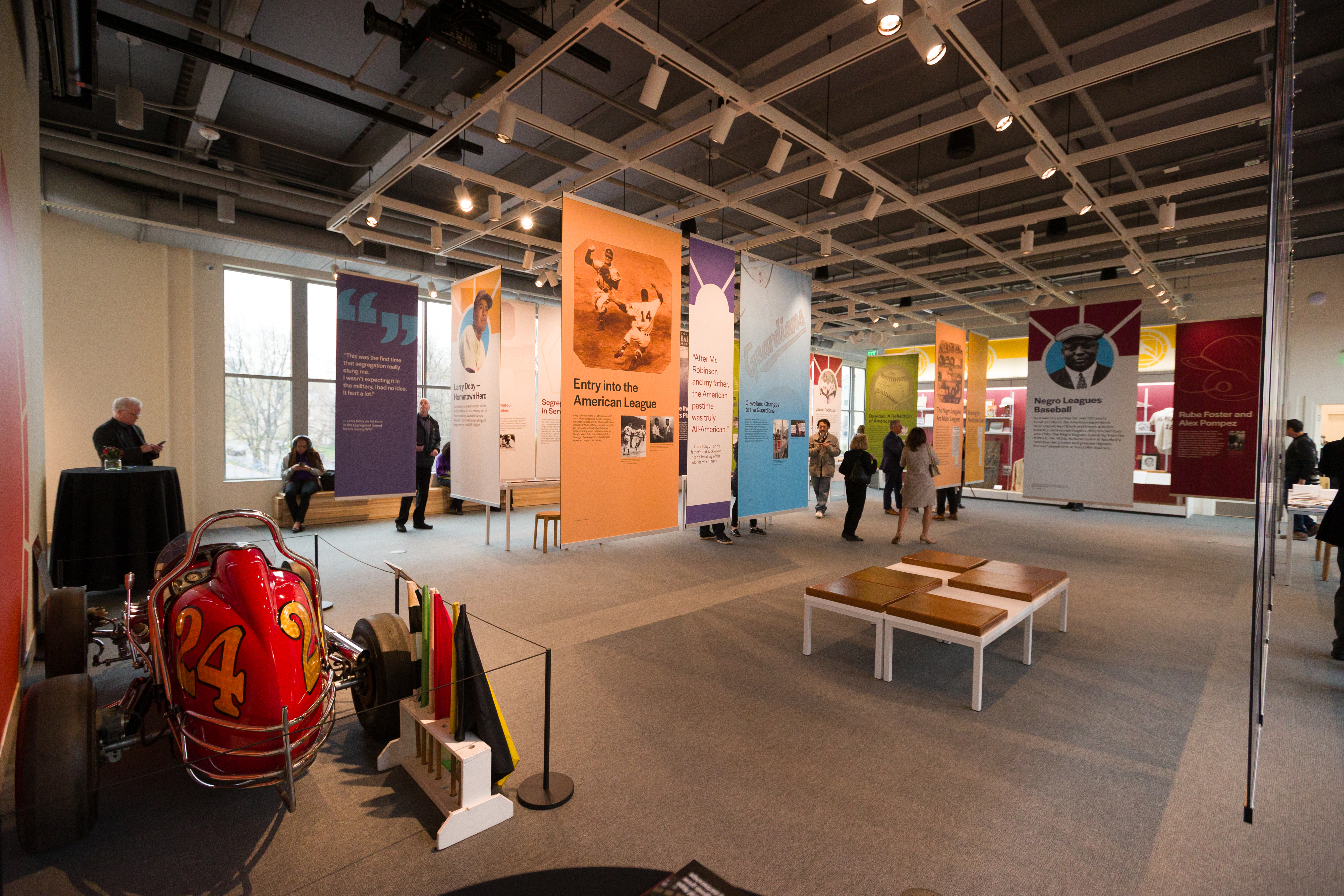 Opening of the Charles J. Muth Museum of Hinchliffe Stadium, Paterson ...