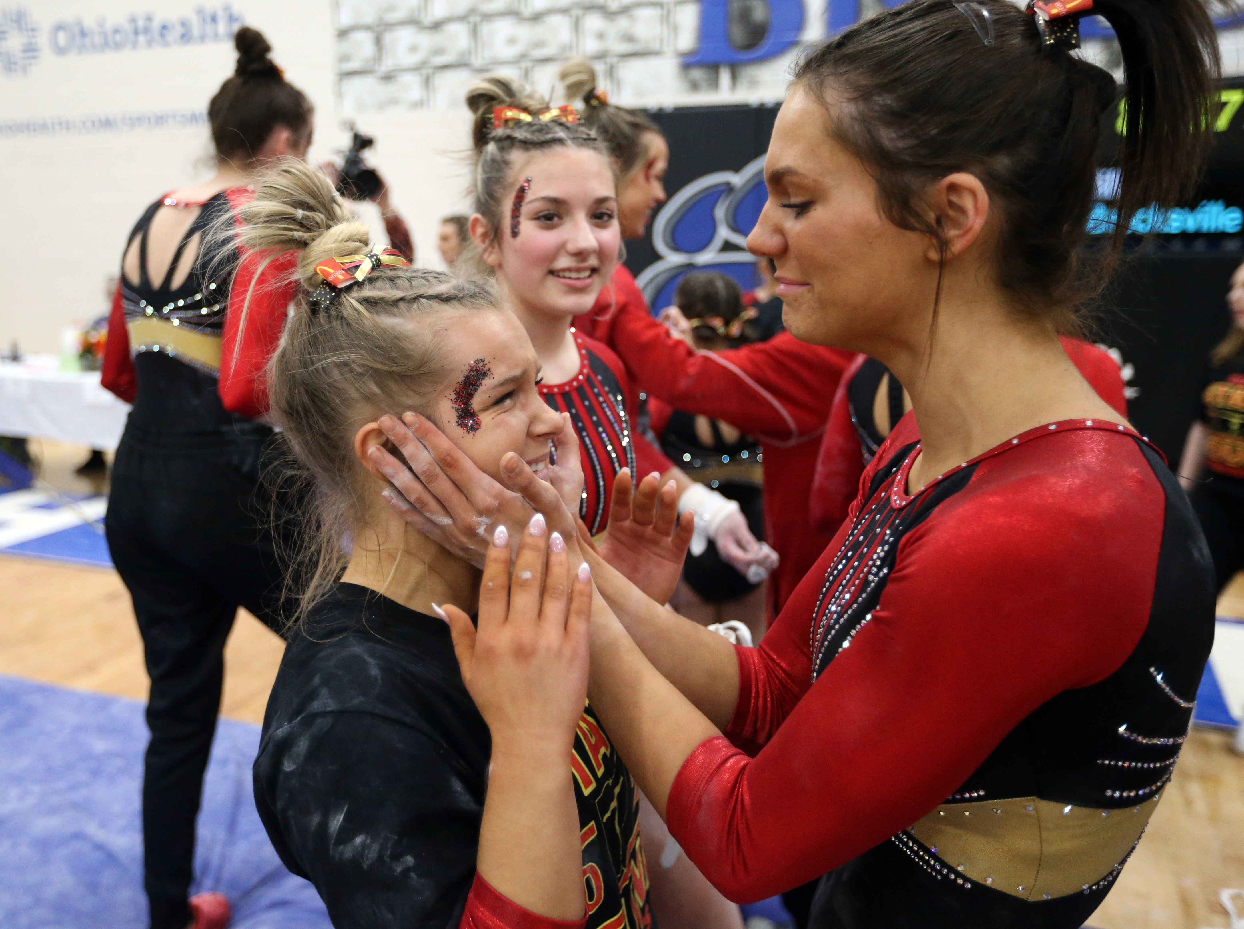 Dramatic finish to the 2024 OHSAA state gymnastics championship as Bees ...