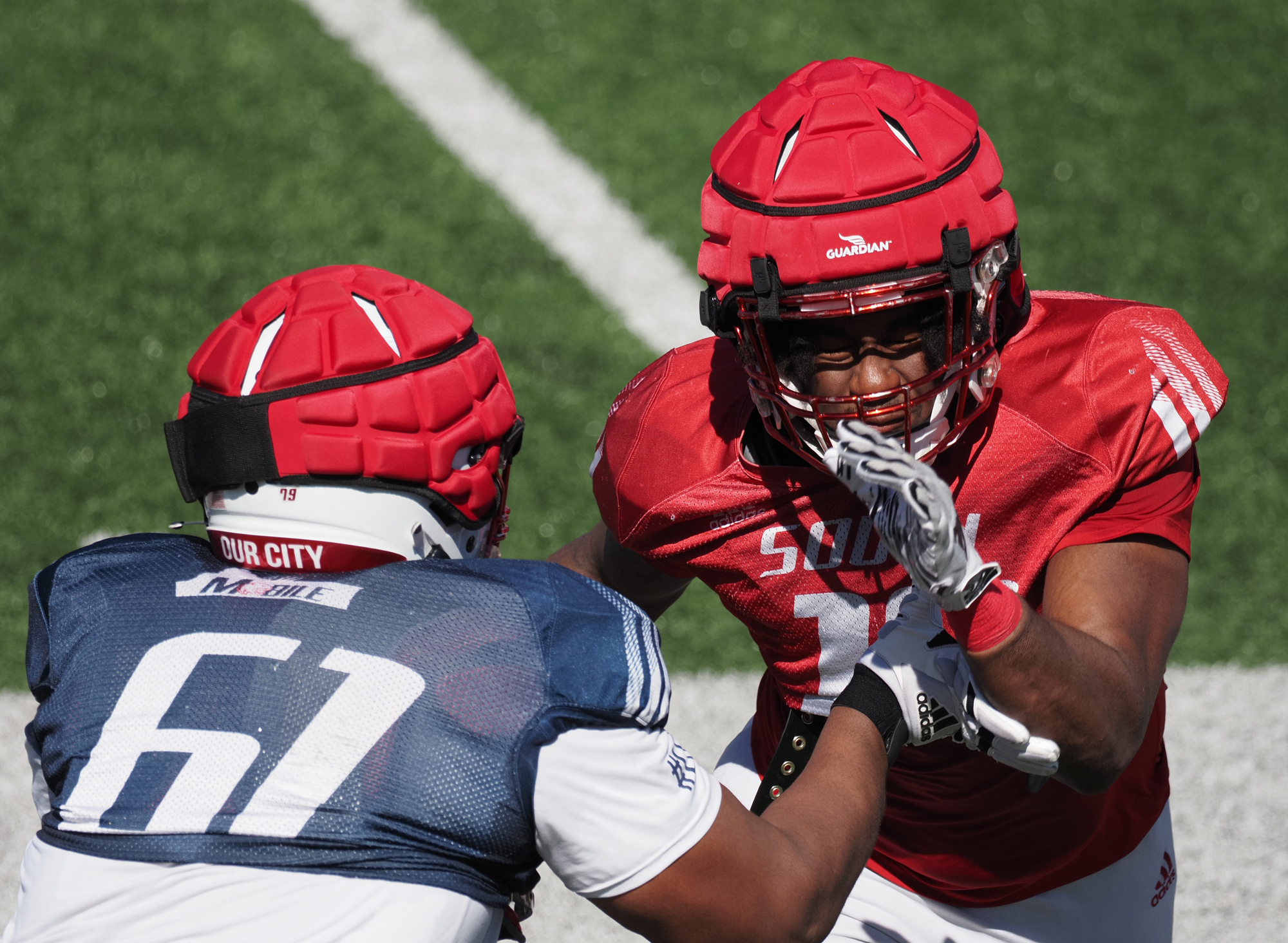 South Alabama football scrimmage - al.com