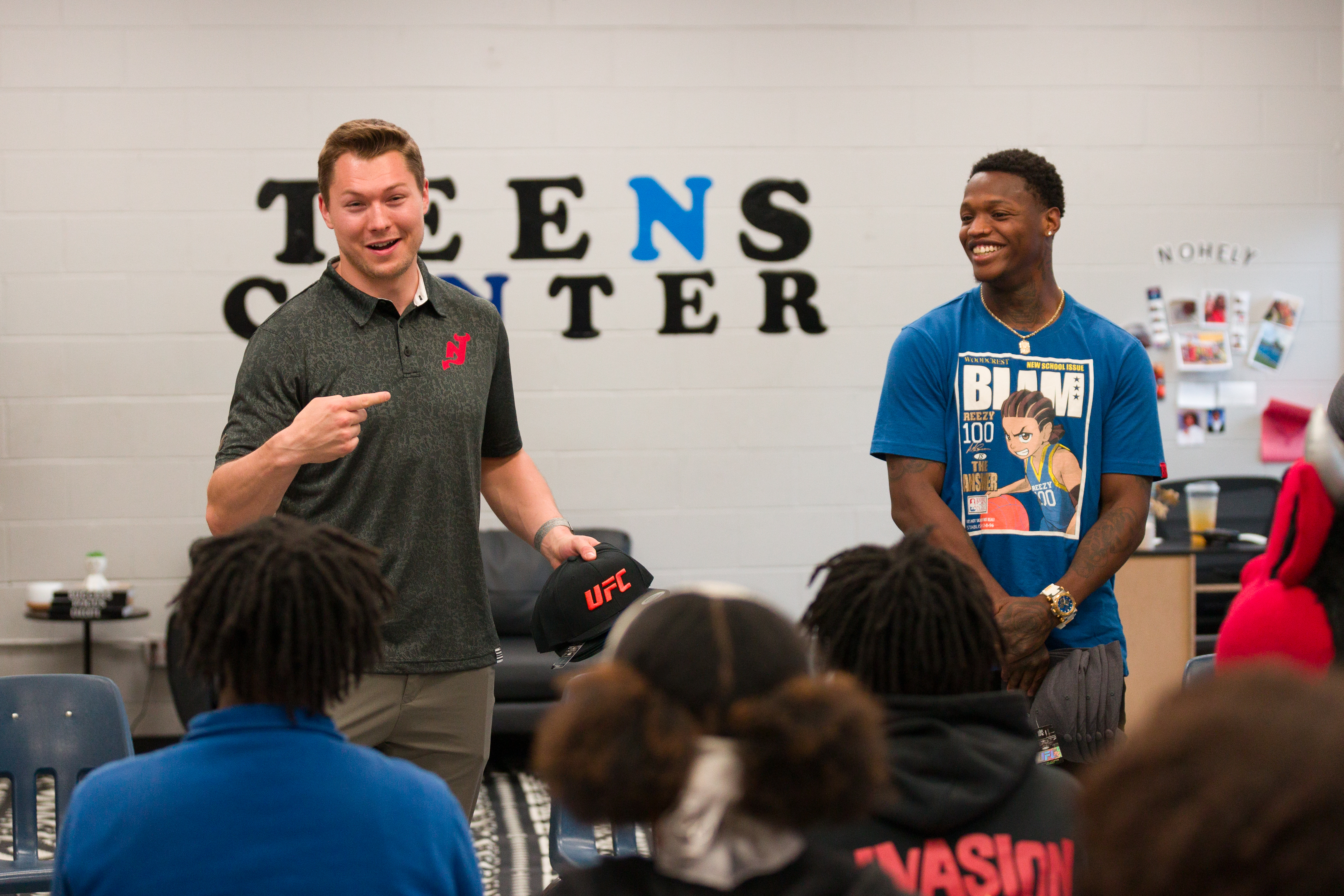 UFC Fighters/Hockey Player Inspire Kids - nj.com