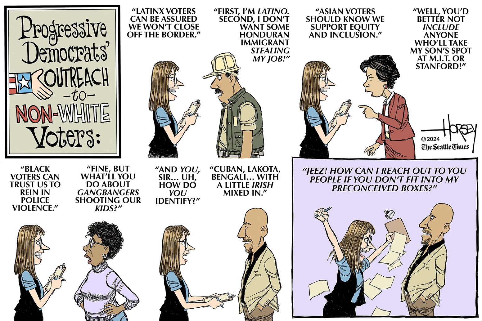 Editorial cartoons for April 7, 2024 - oregonlive.com