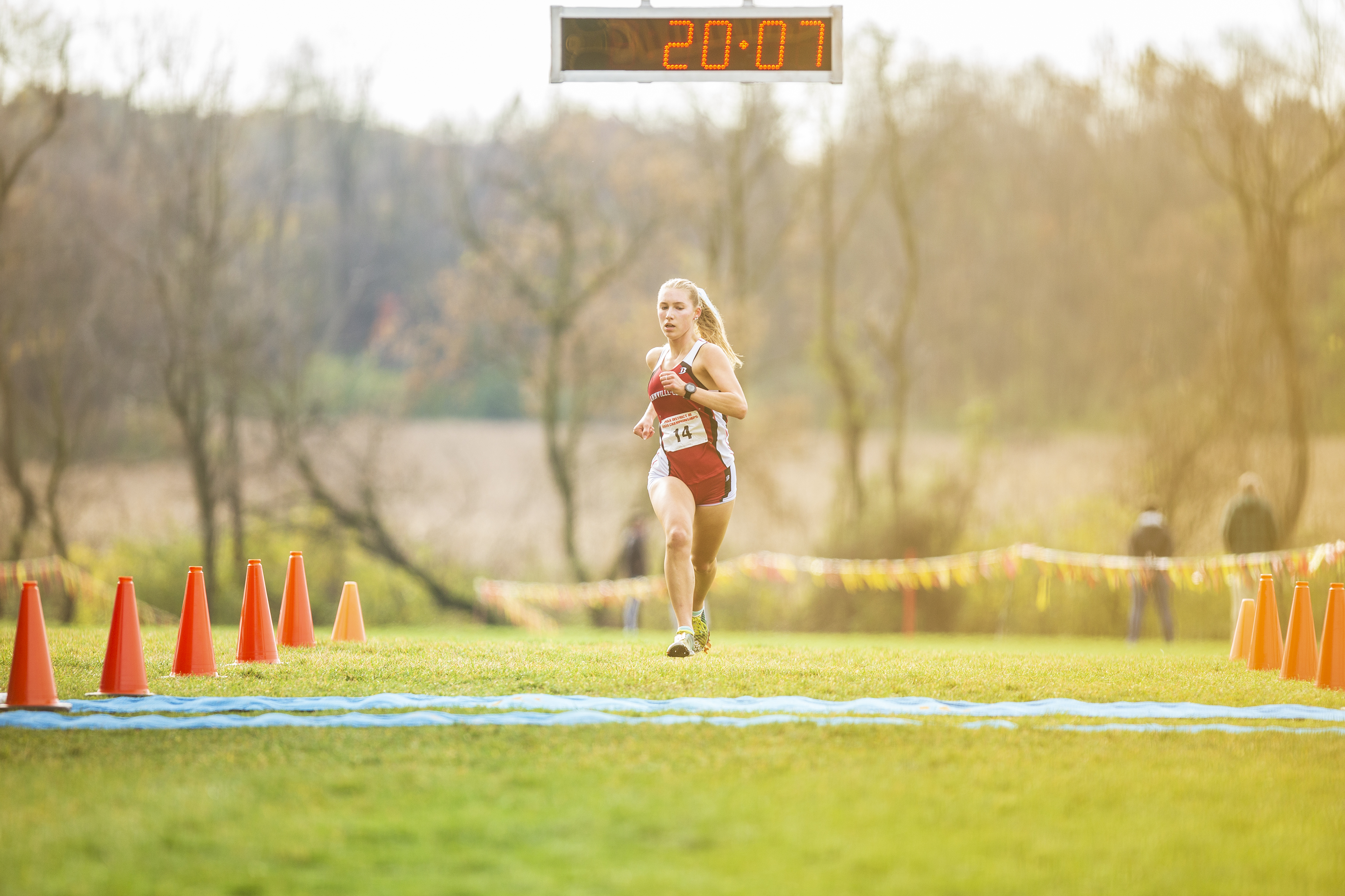 District 3 cross country championships at Big Spring high school ...