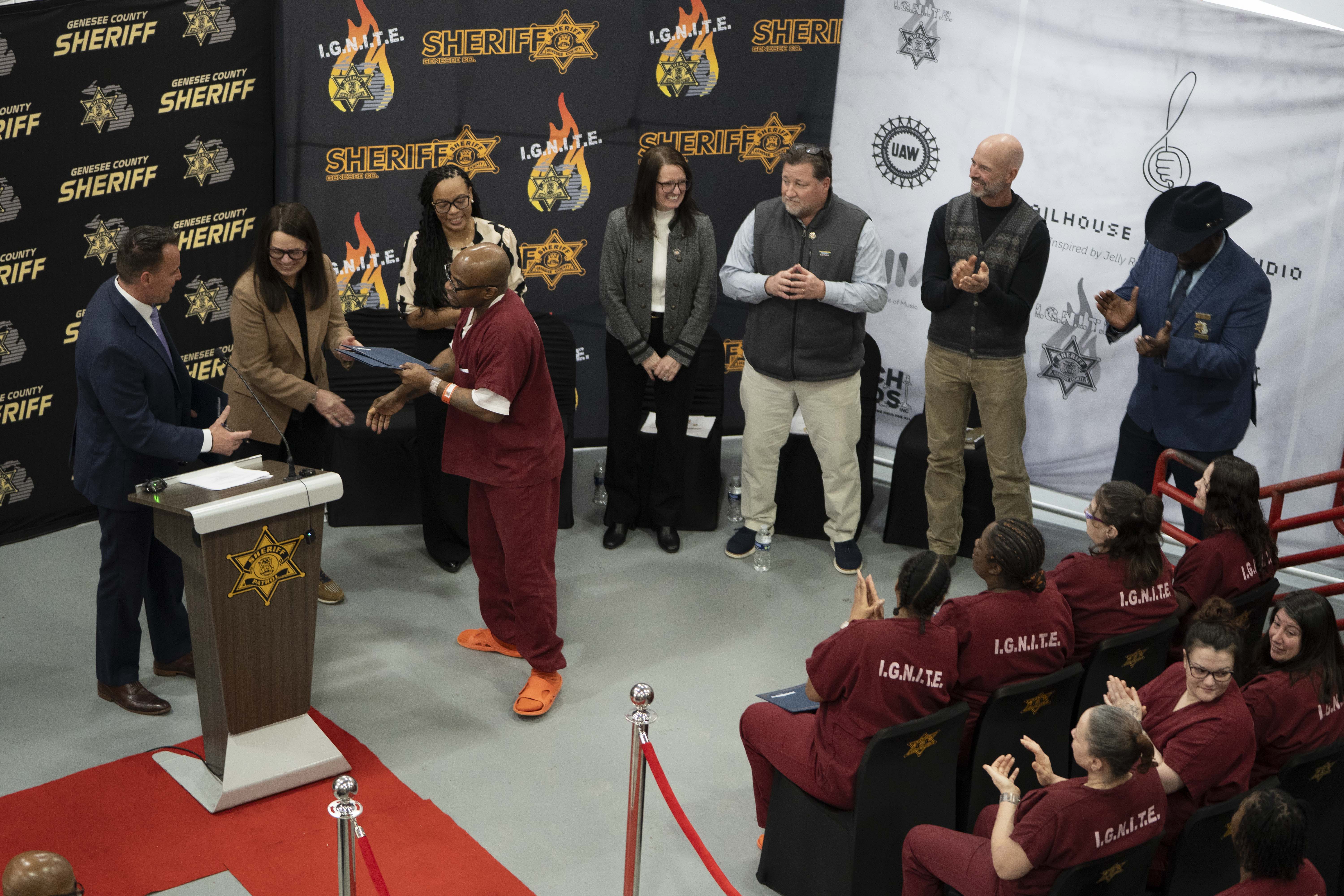 Genesee County Jail’s 39th I.G.N.I.T.E. Graduation - mlive.com
