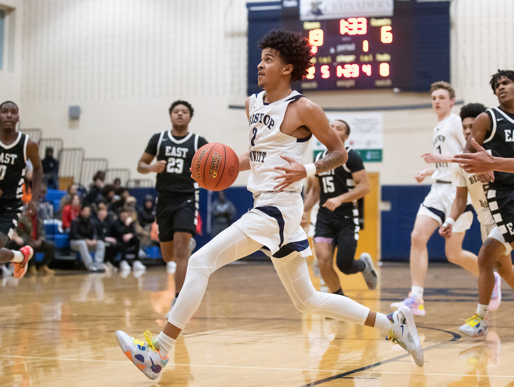 Bishop McDevitt defeats CD East 66-63 in boys high school basketball ...