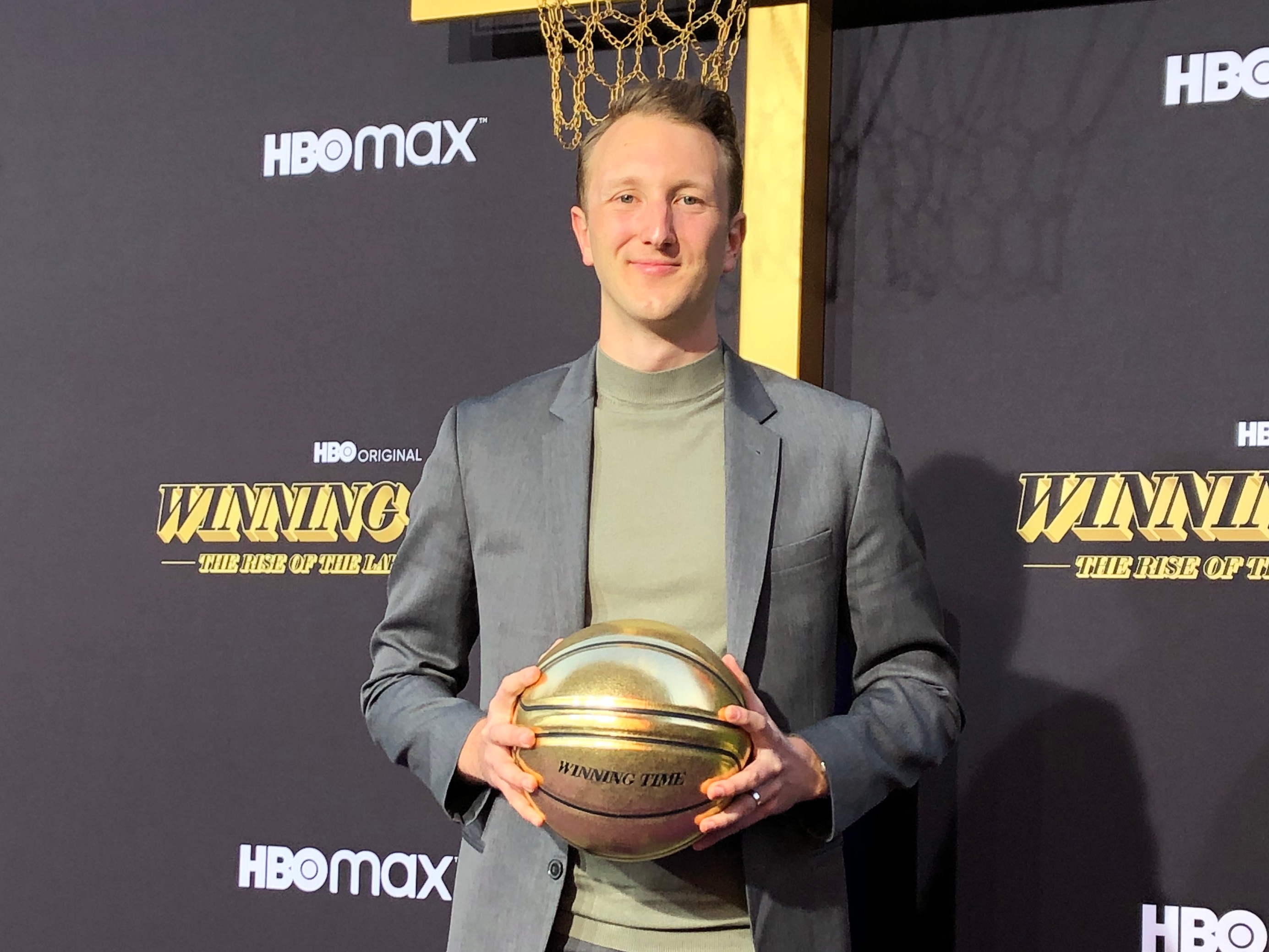 Sean Patrick Small as Larry Bird - masslive.com
