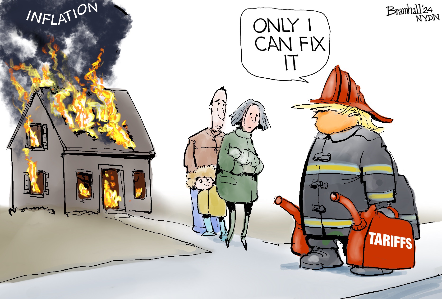 Editorial cartoons for Dec. 1, 2024 - oregonlive.com