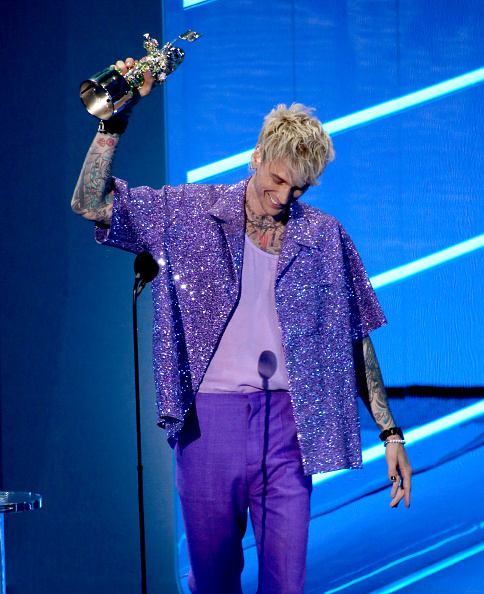 Machine Gun Kelly at VMAs - cleveland.com