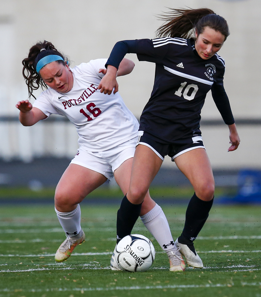 District 11 3A girls soccer finals: Northwestern Lehigh vs. Pottsville ...