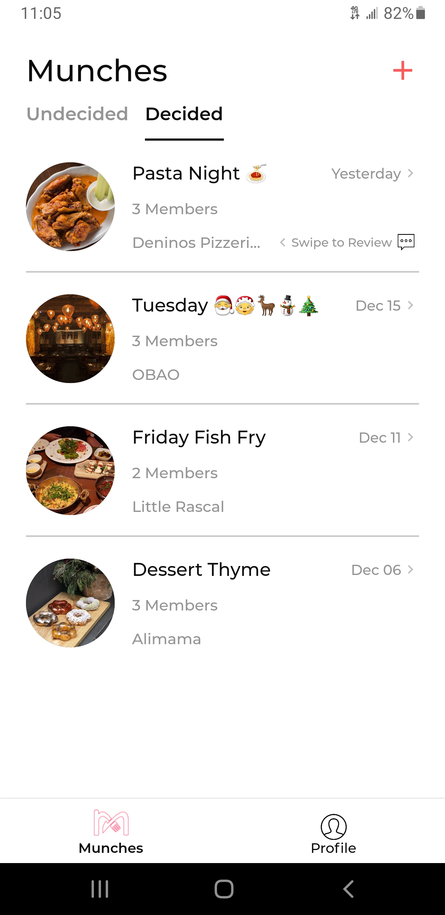 Munch -- a "Tinder-like" food app -- launched in November - silive.com
