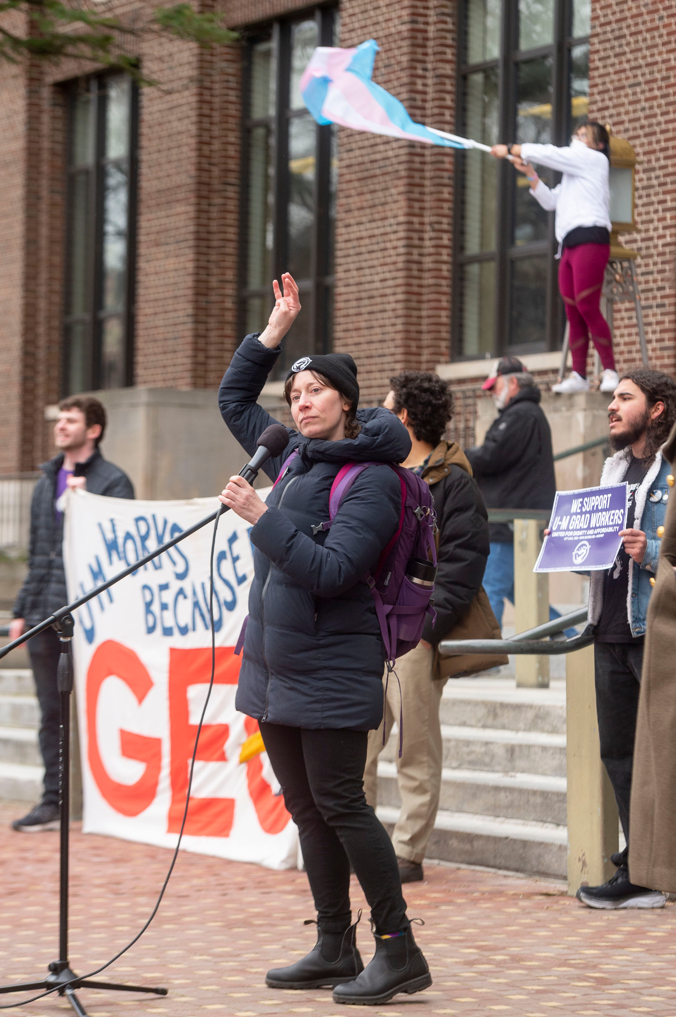 Graduate Employees Organization begins strike on University of Michigan ...