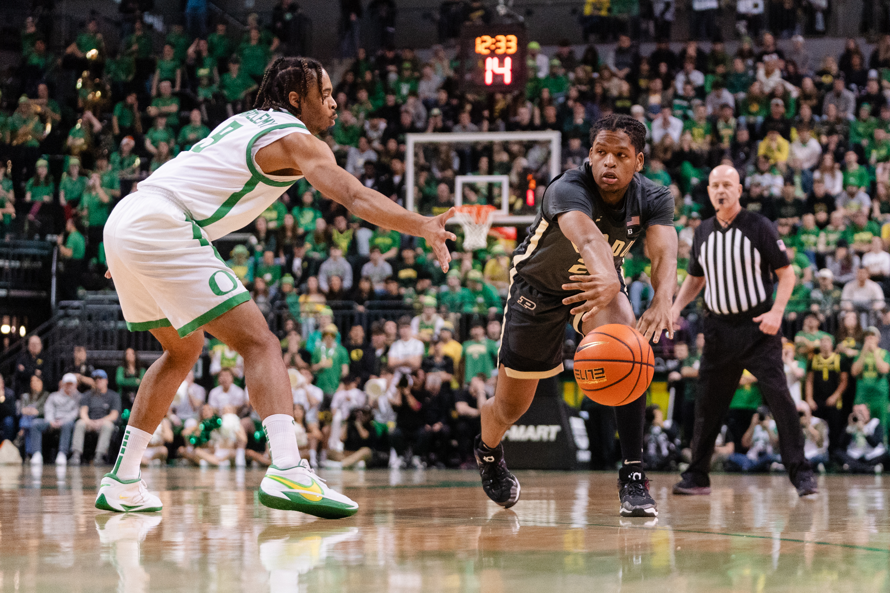 Oregon Ducks vs Purdue Boilermakers: Men's basketball January 18, 2025 ...
