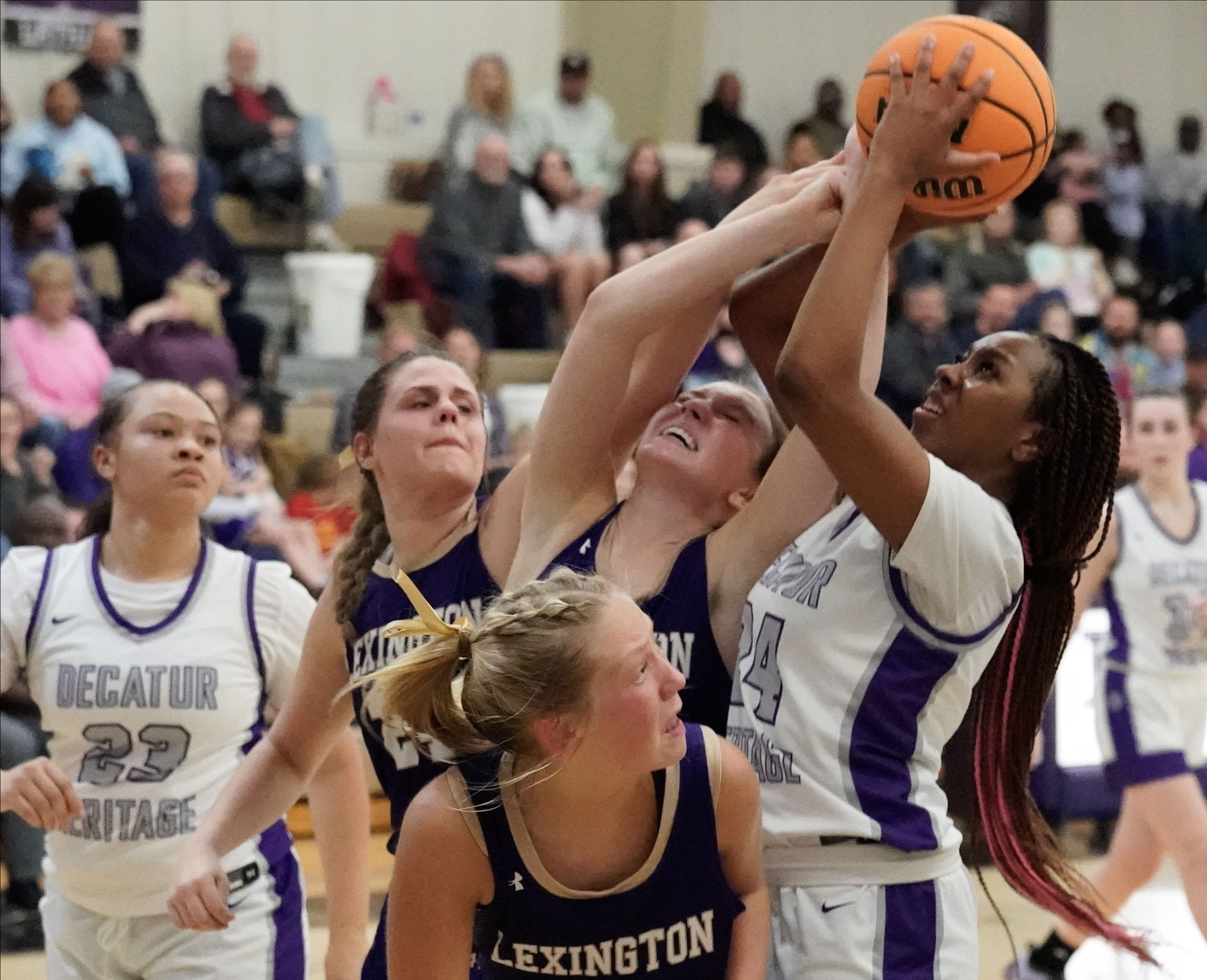 Lexington vs. Decatur Heritage Girls Basketball 2-9-2024 - al.com