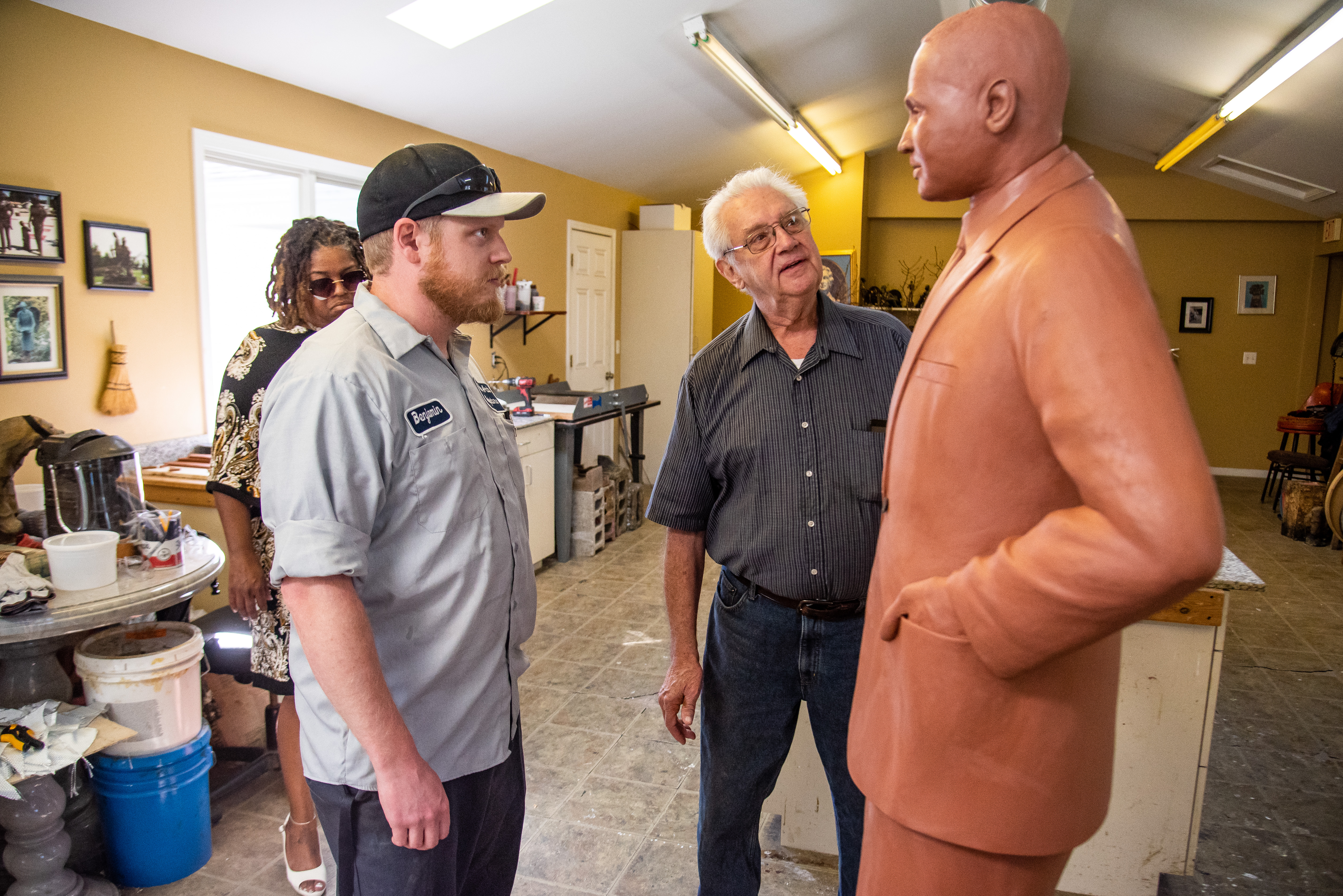 Completed sculpture of former Flint mayor Floyd McCree to recognize ...