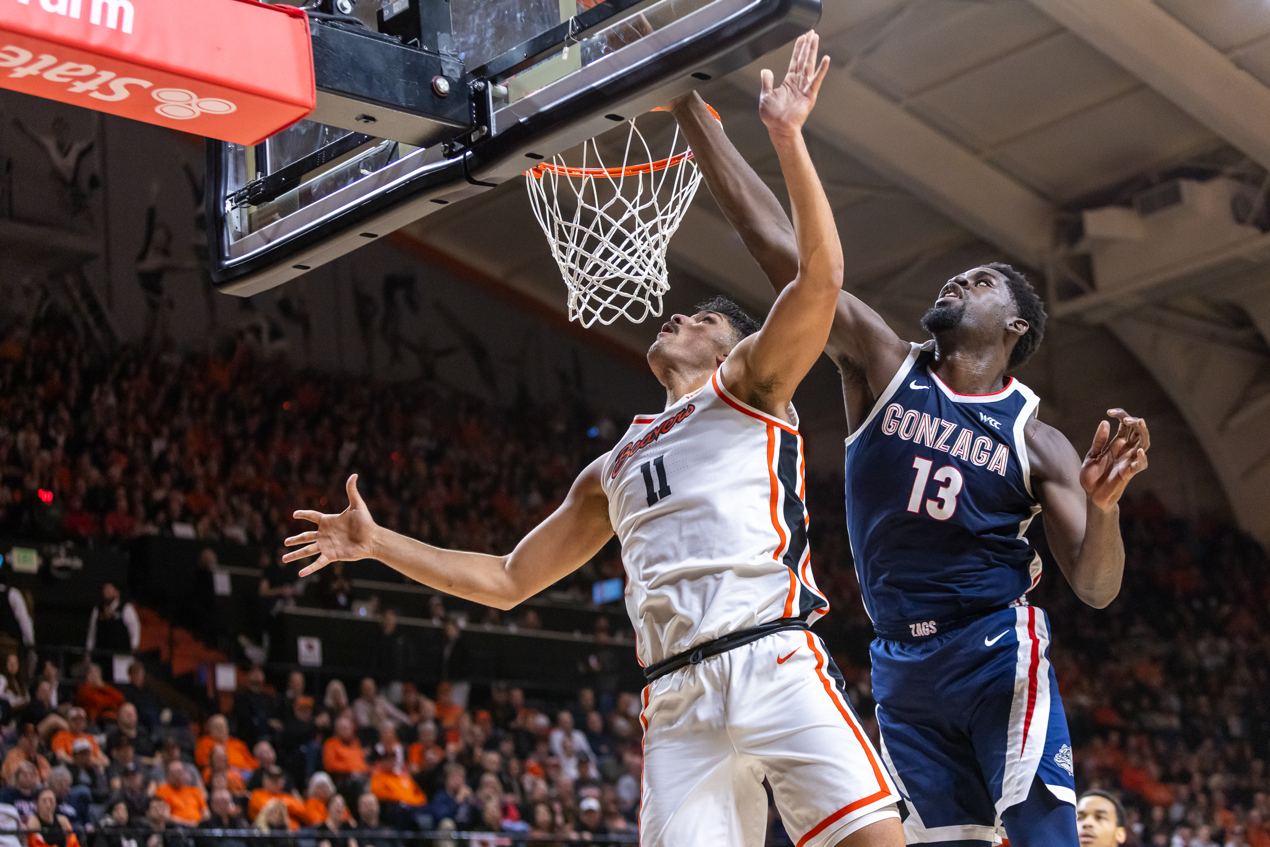 Oregon State men's basketball vs. No. 16 Gonzaga: Jan. 16, 2025 ...