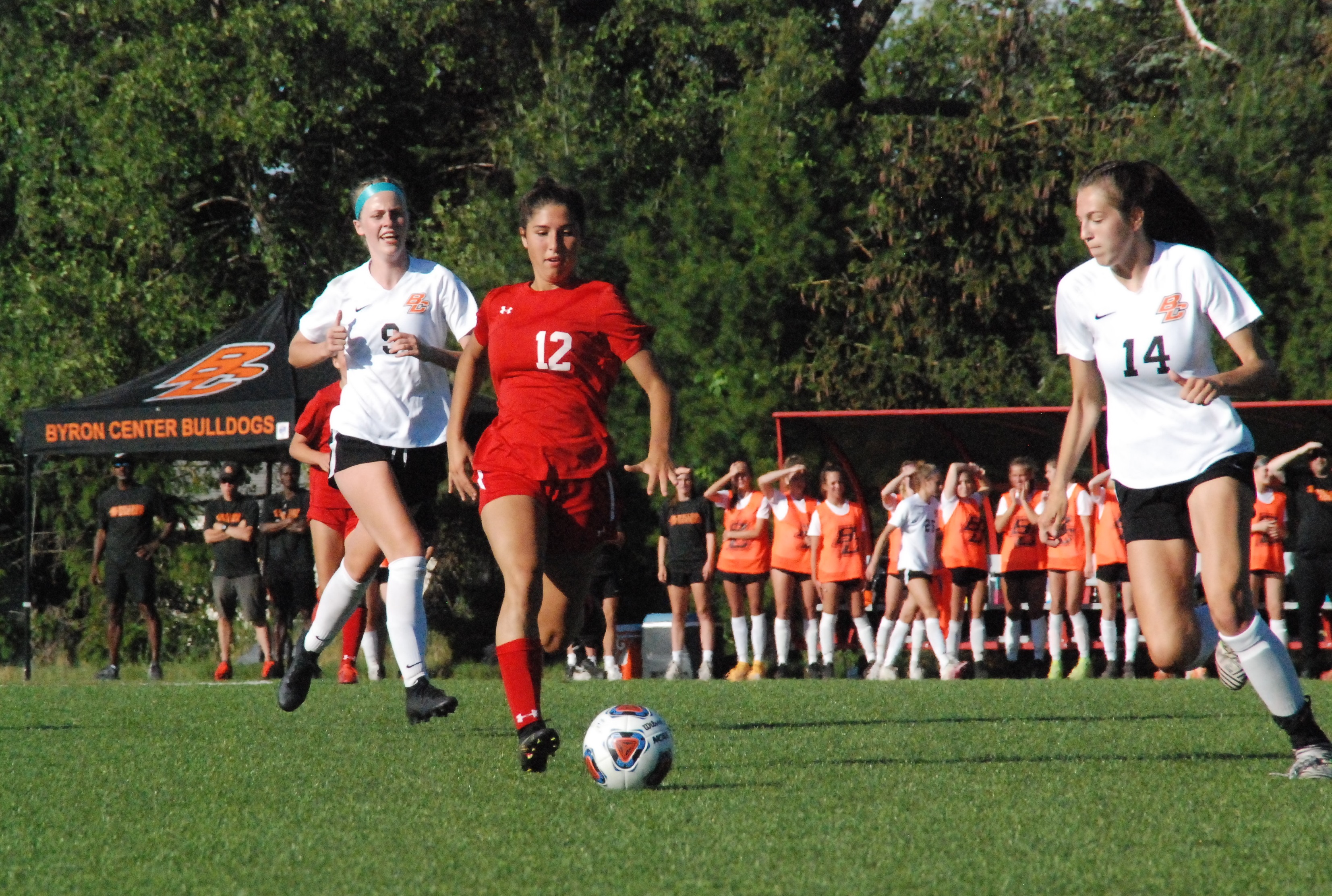 Spring Lake vs. Byron Center in a Division 2 girls soccer state ...