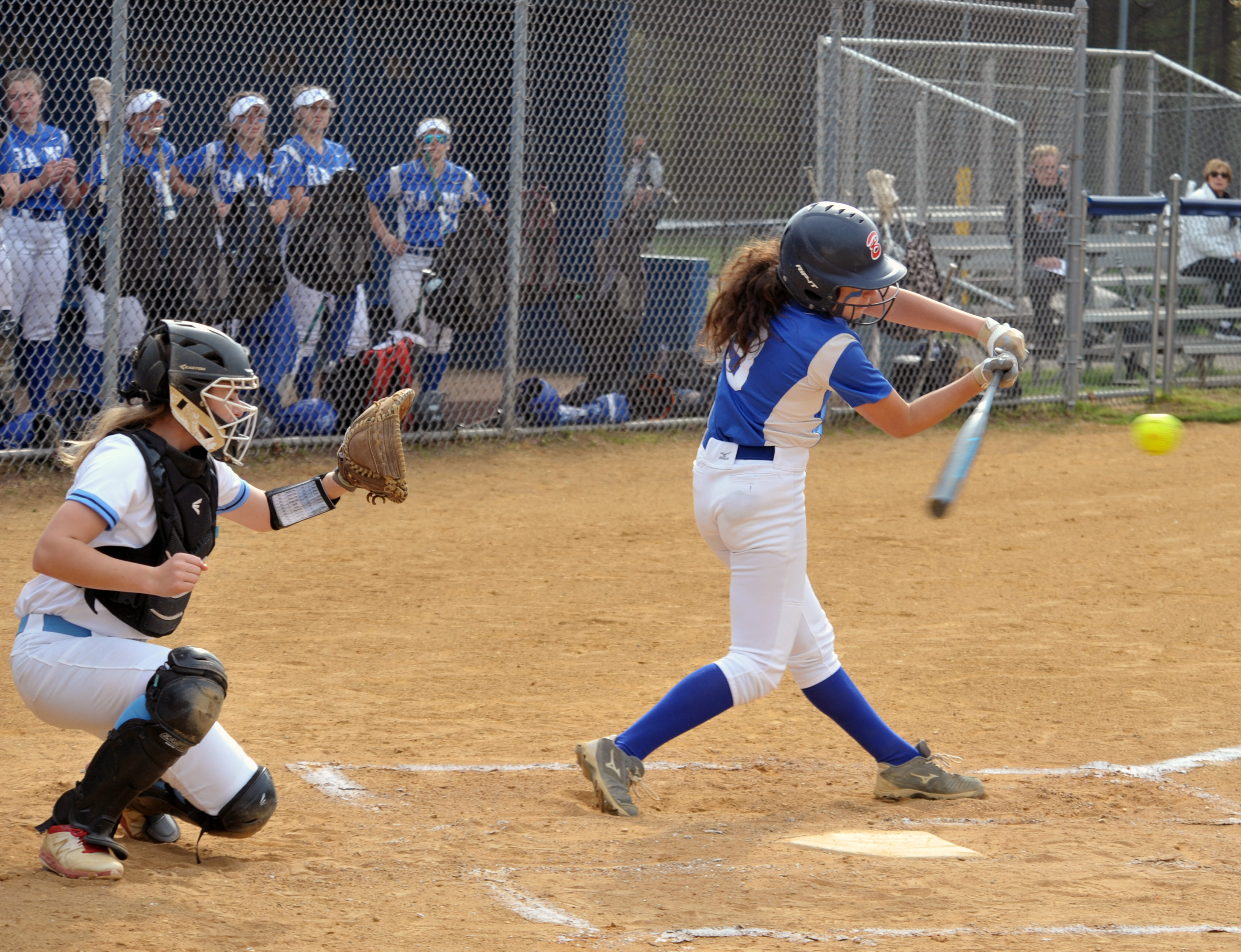 High School Softball Hightstown High School at Notre Dame High School ...