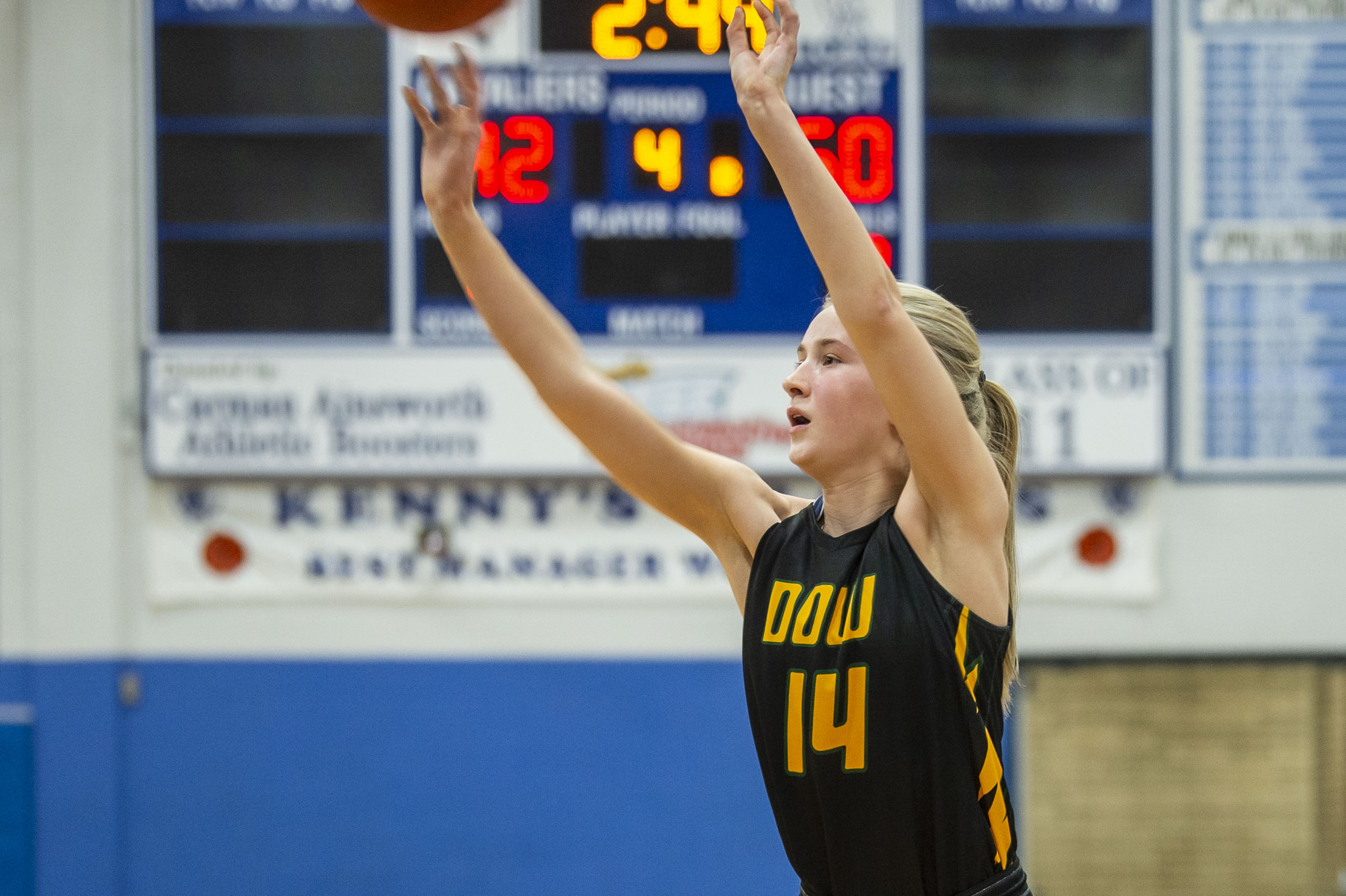 Midland Dow girls basketball defeats Carman-Ainsworth - mlive.com