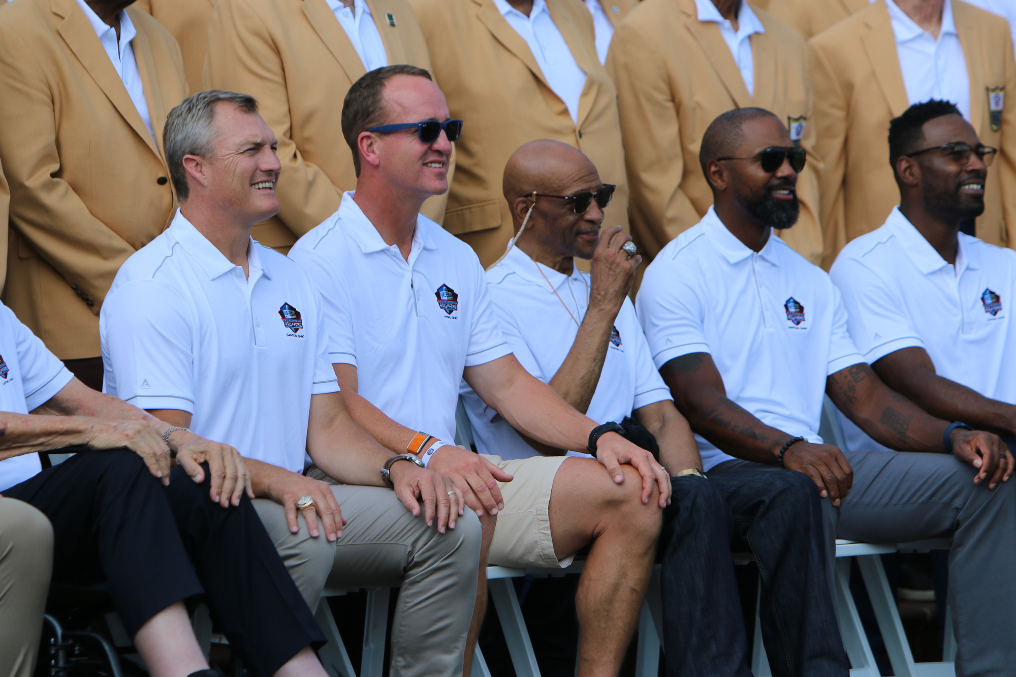 Pro Football Hall of Fame Gold Jacket group photo - cleveland.com